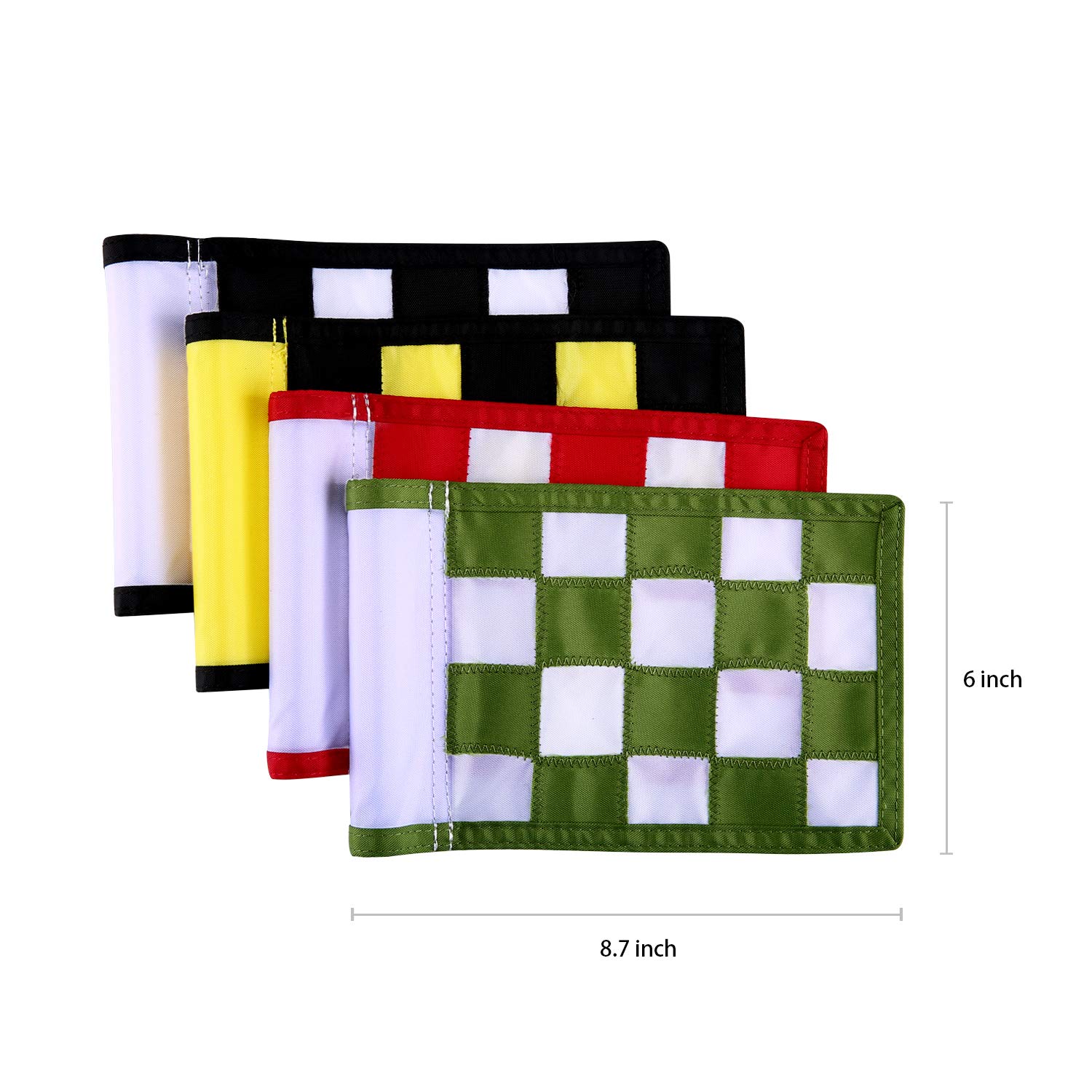 Snapklik.com : Golf Flag,Konday Checkered Training Putting Green Flags ...