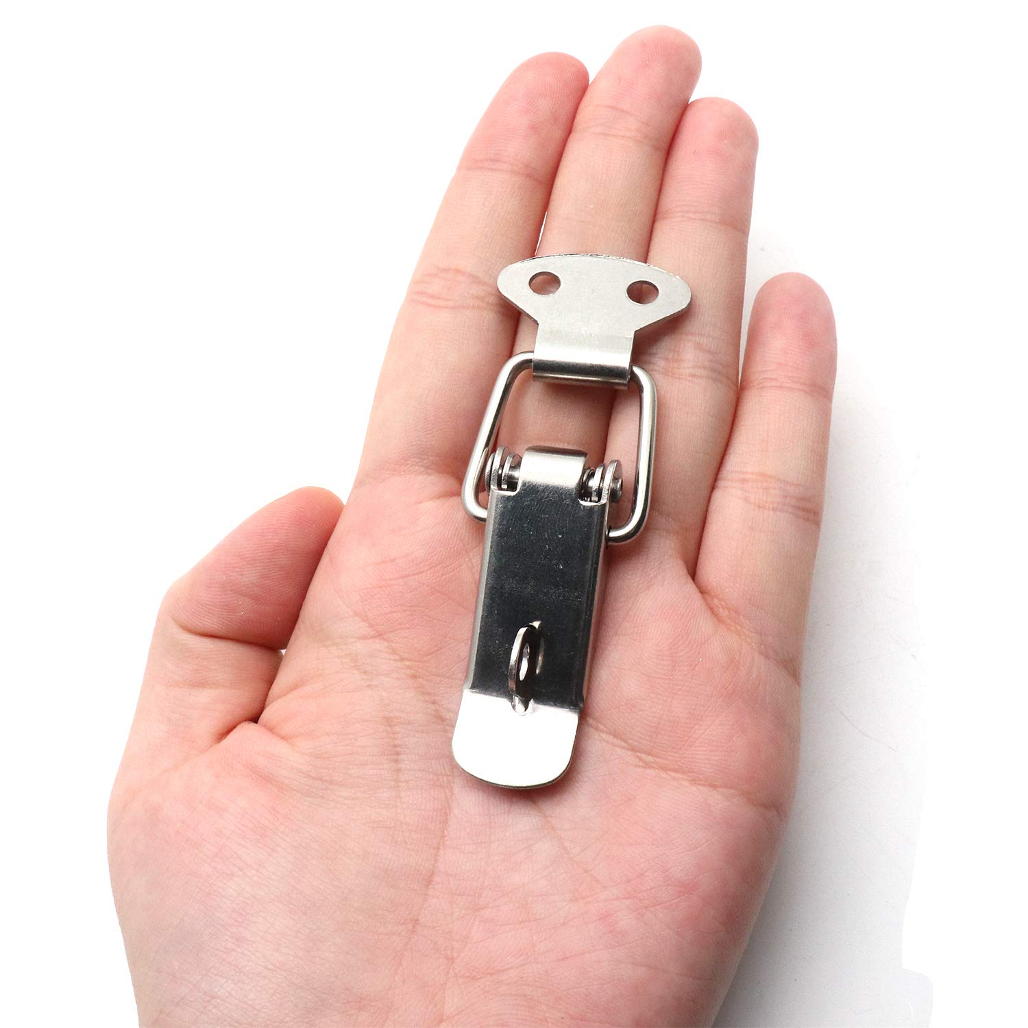 Snapklik.com : Rannb Toggle Latch Stainless Steel Spring Loaded Chest ...