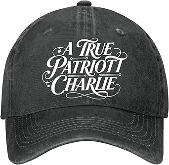Amazon.com: A True Patriott Charlie Hat for Men Low Washed Distressed ...