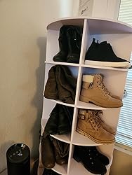 Amazon.com: Weinstein storage Original Rotating Shoe Rack Tower ...