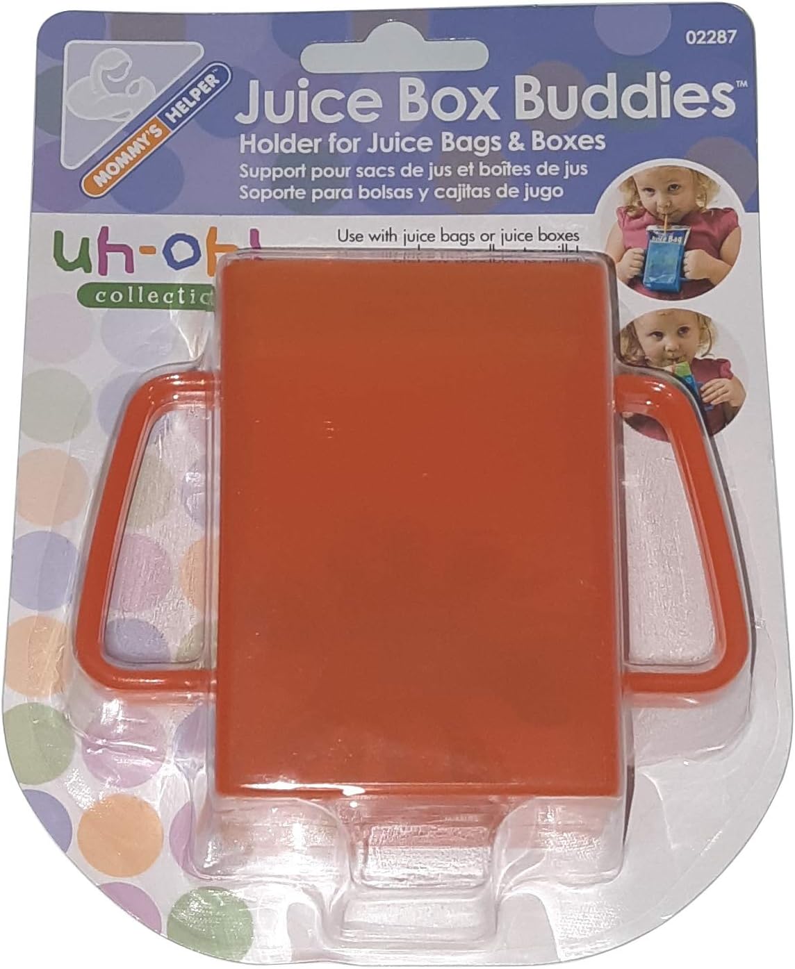Amazon.com : Mommys Helper Juice Box Buddies Holder for Juice Bags and ...