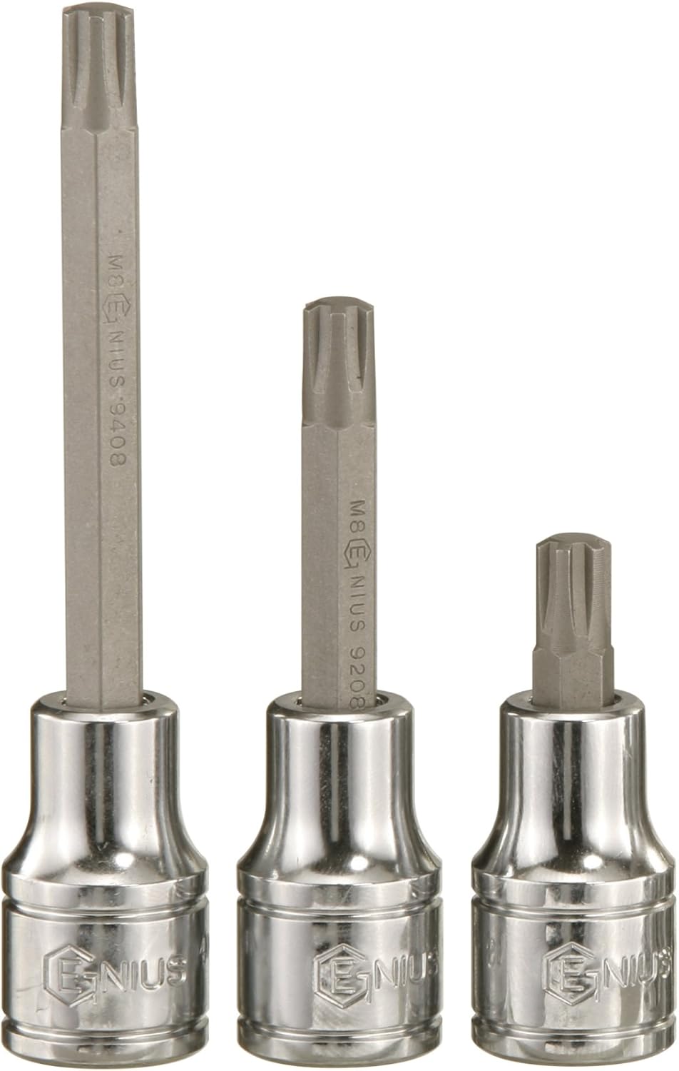 Genius Tools 1/2" Dr. M9 Ribe Bit Socket, 110mmL - 440+9409 : Amazon.ca ...