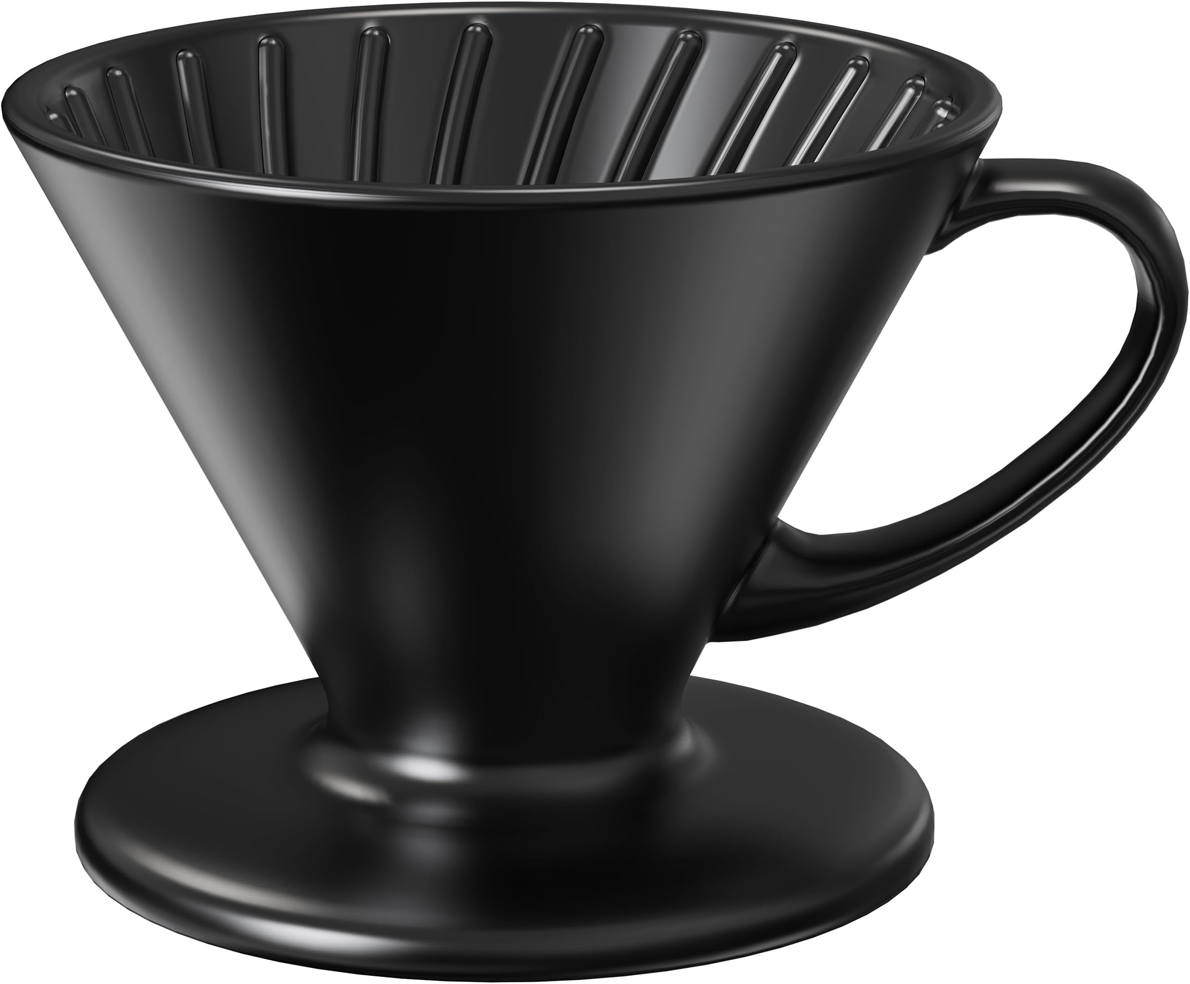 Amazon.com: Melitta Pour Over Coffee Cone Brewer & #2 Filter Natural ...