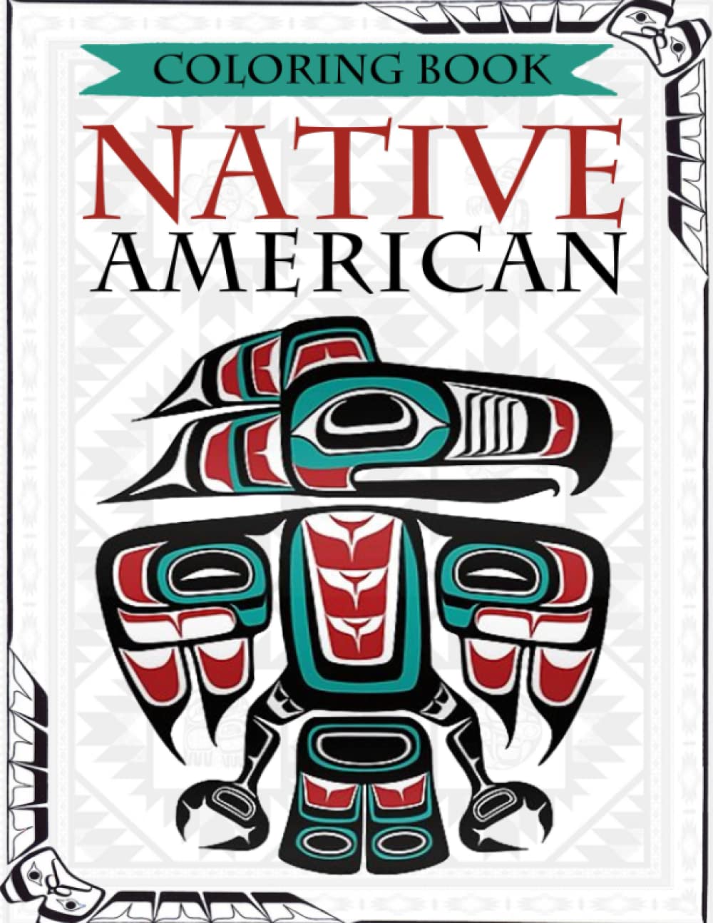 Amazon.com: Native American Coloring Book: Coloring Book for Adults ...