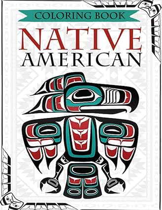 Amazon.com: Native American Coloring Book: Coloring Book for Adults ...