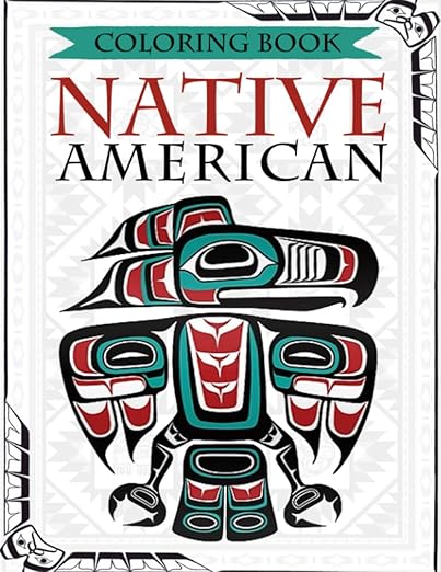 Amazon.com: Native American Coloring Book: Coloring Book for Adults ...