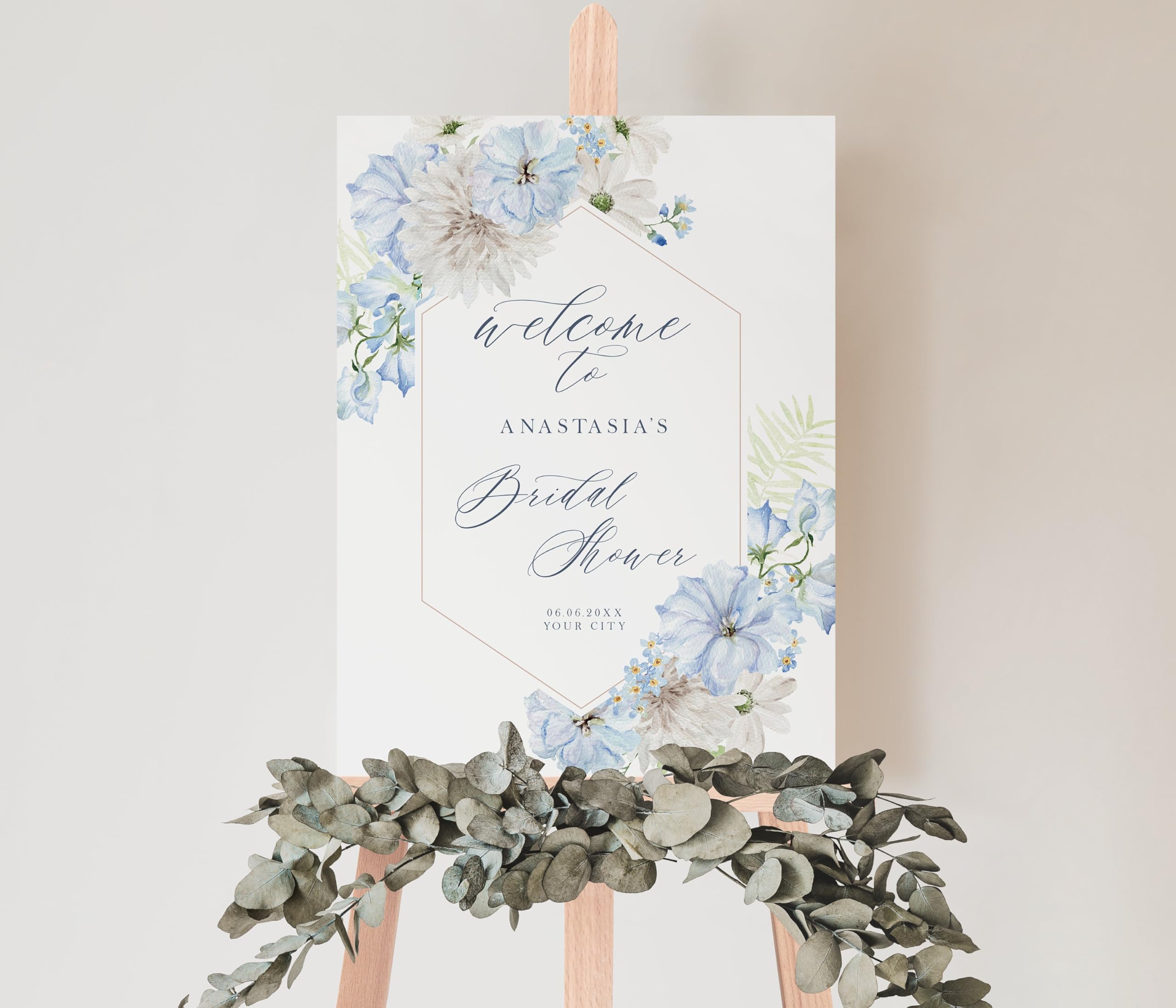 Blue Wedding Shower Sign 40 Bridal Shower Themes For A Unique And Fun