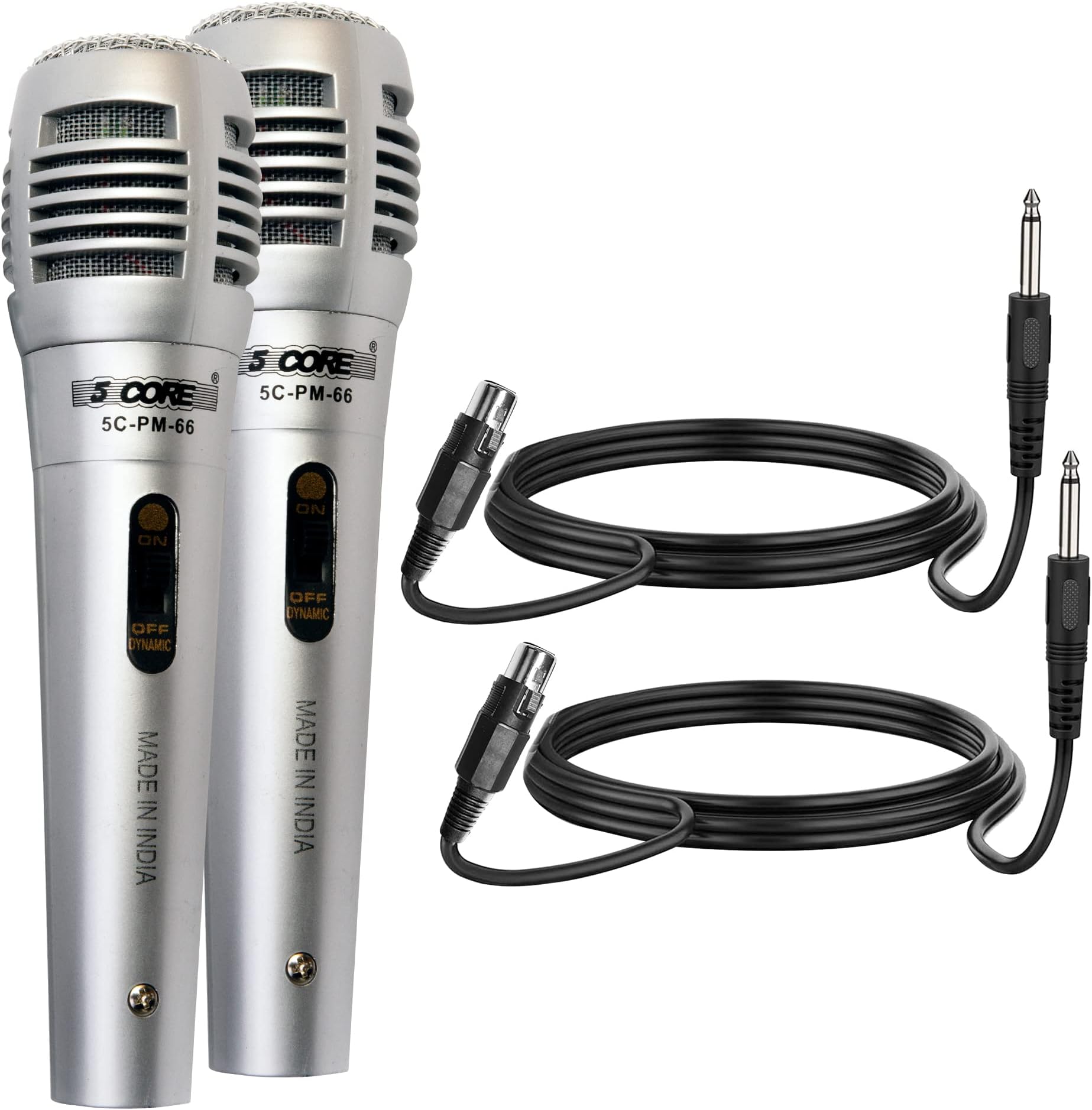 Amazon.com: Singing Machine Wired Microphone for Karaoke, (Black ...