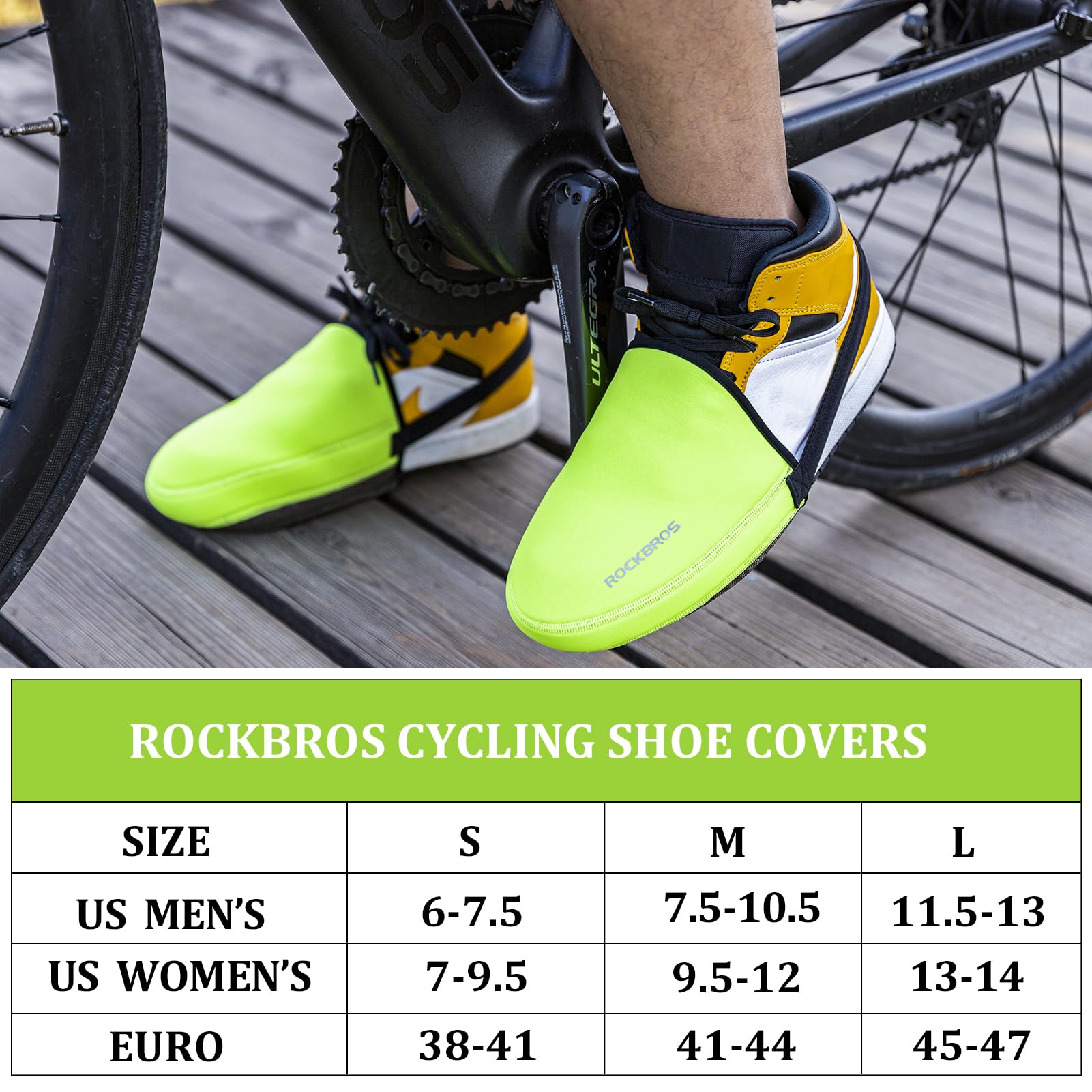 Snapklik.com : Cycling Shoe Toe Covers Cold Weather Bike Overshoes ...