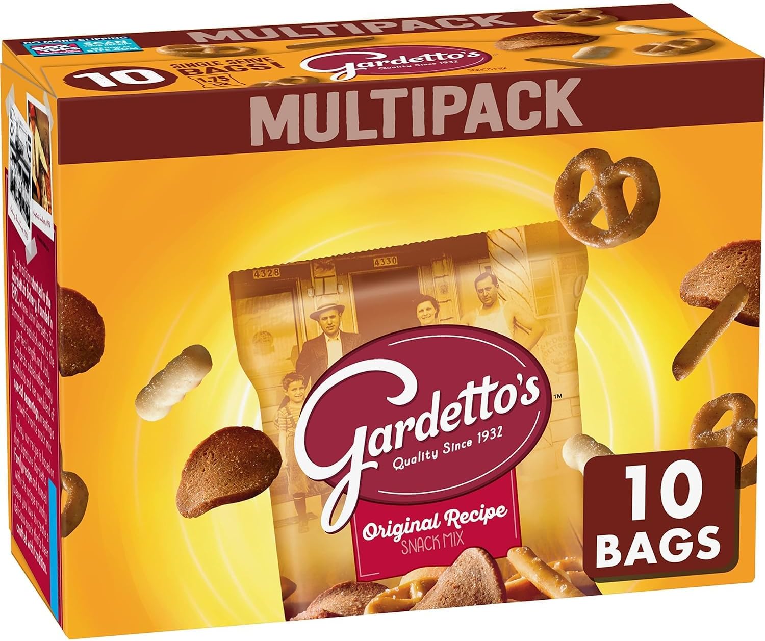 Amazon.com: Gardetto's Snack Party Mix, Original Recipe, Multipack Pub ...