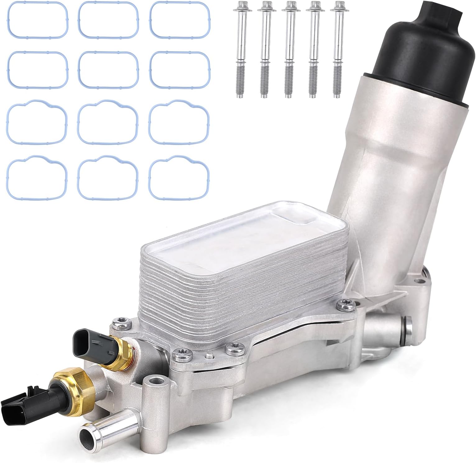 Amazon.com: 926-959 Upgraded Aluminum Engine Oil Filter Housing Oil ...