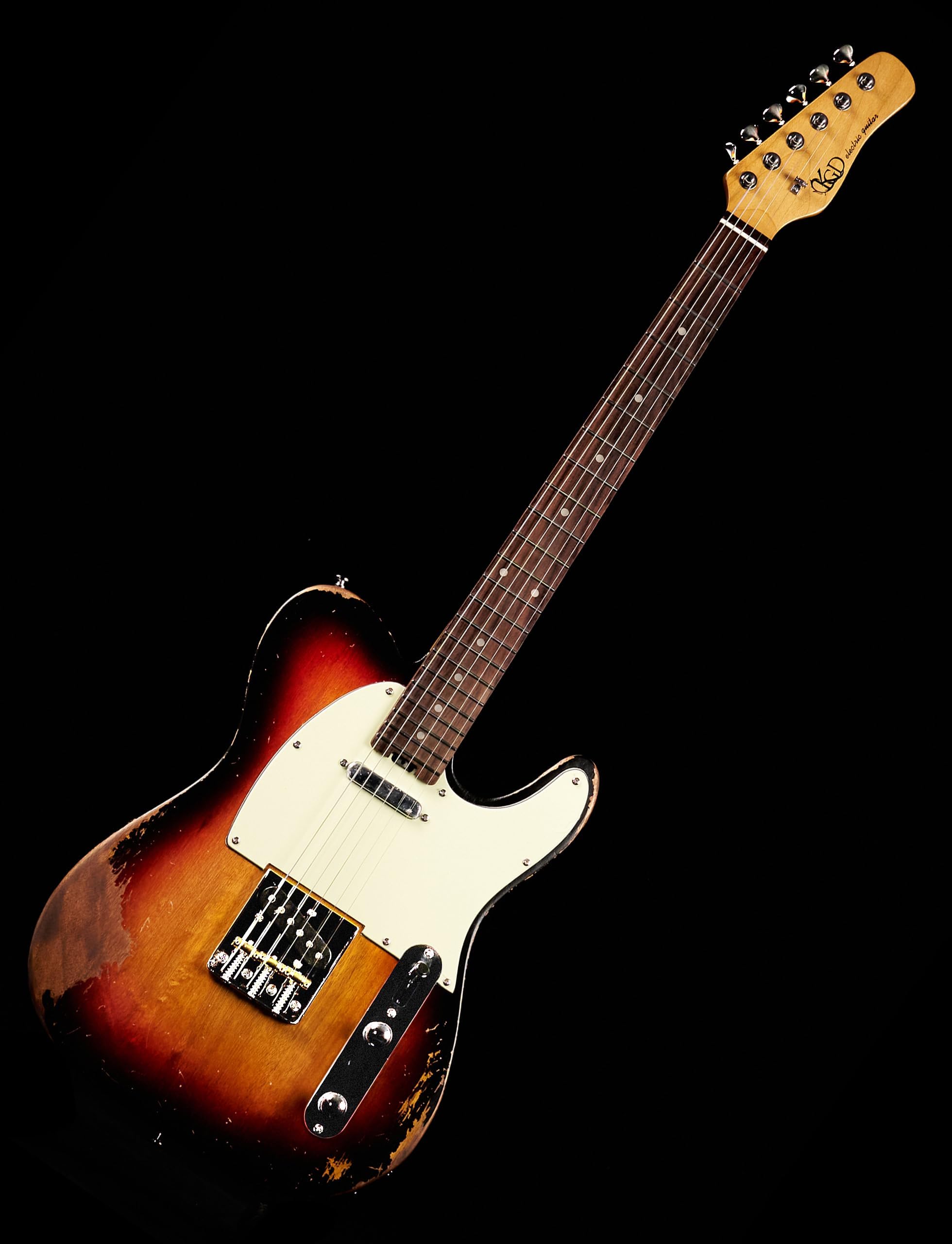 Amazon.com: M MUSI Virgo Classic Electric Guitar, Roasted Maple ...