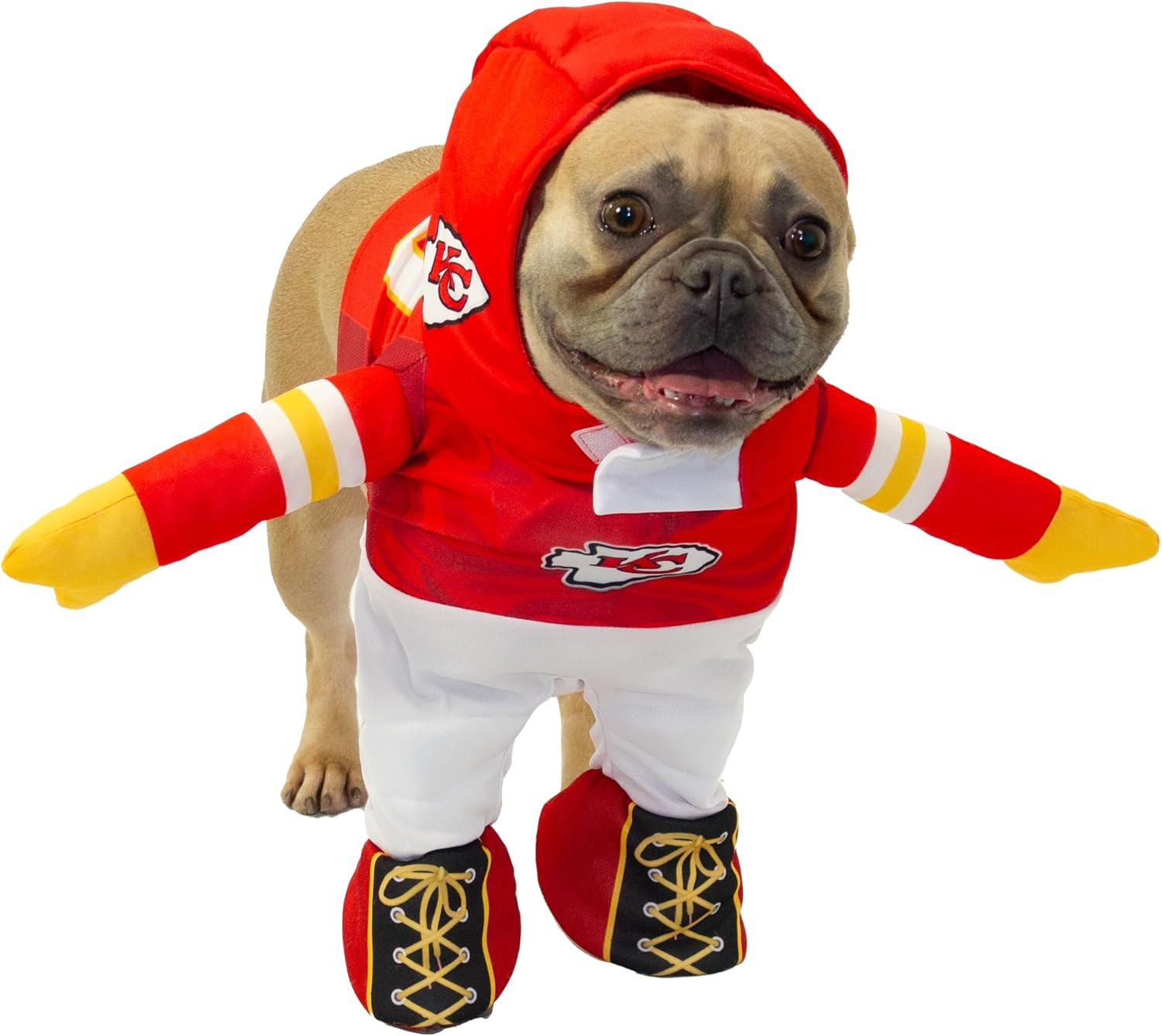 Amazon.com : NFL Kansas City Chiefs Officially Licensed Running Dog ...