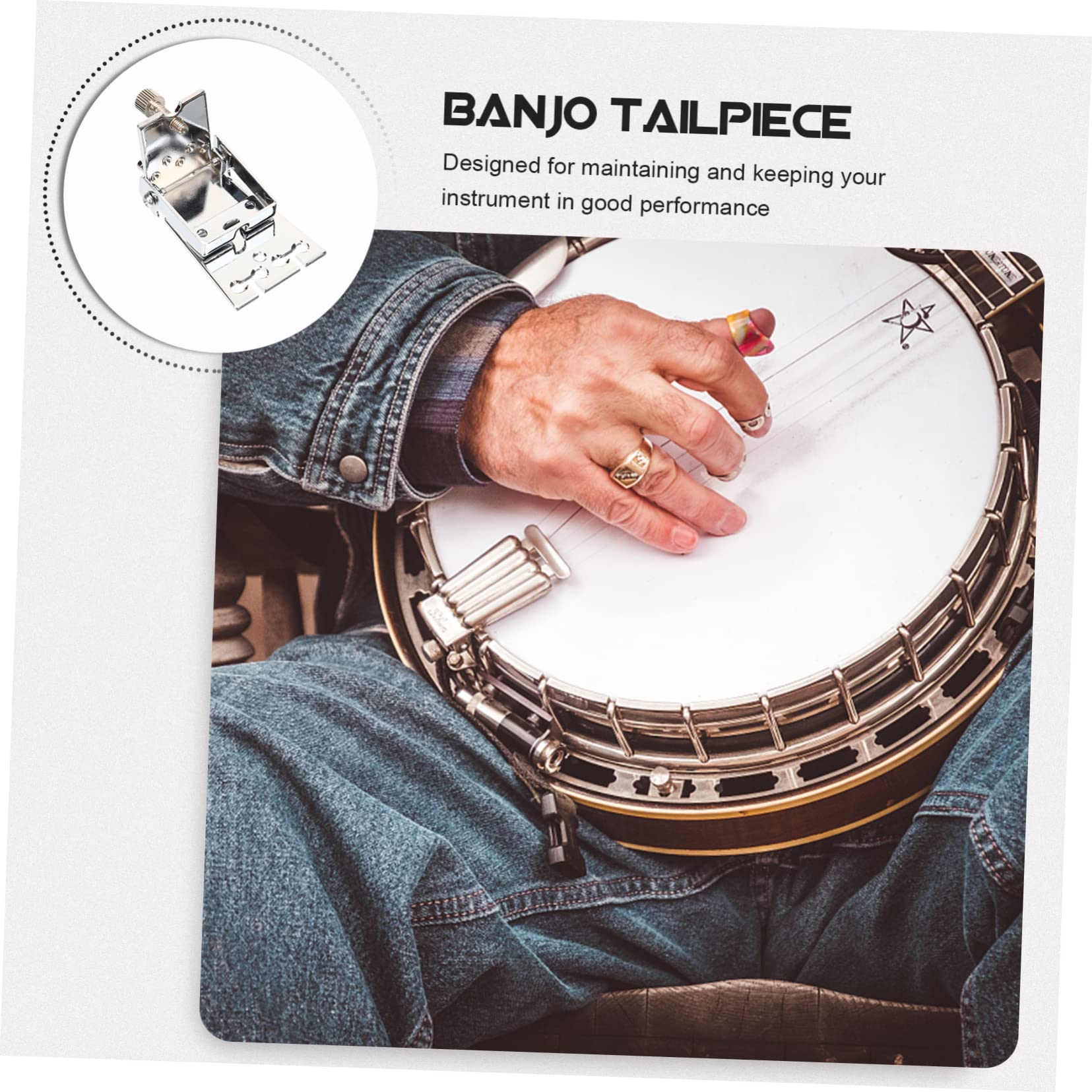 Snapklik.com : Banjo Tailpiece Guitar Tailpiece Triangle Musical ...