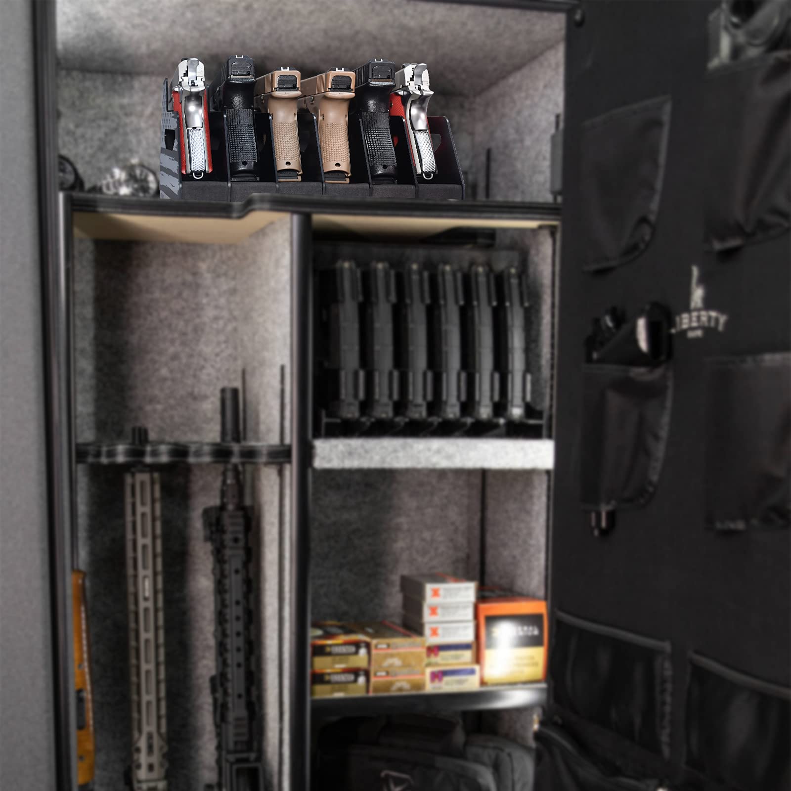 Snapklik.com : BSTTEK 6X Standard Pistol Rack, Revolver Holder For Gun ...