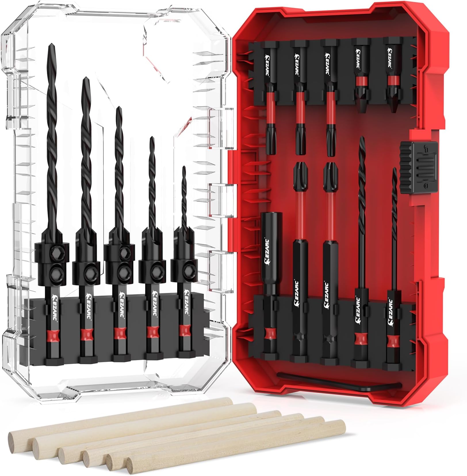 DeWalt DT7612-XJ ' Flip Drive Set, 12 Pieces - One Way Drive Sockets ...