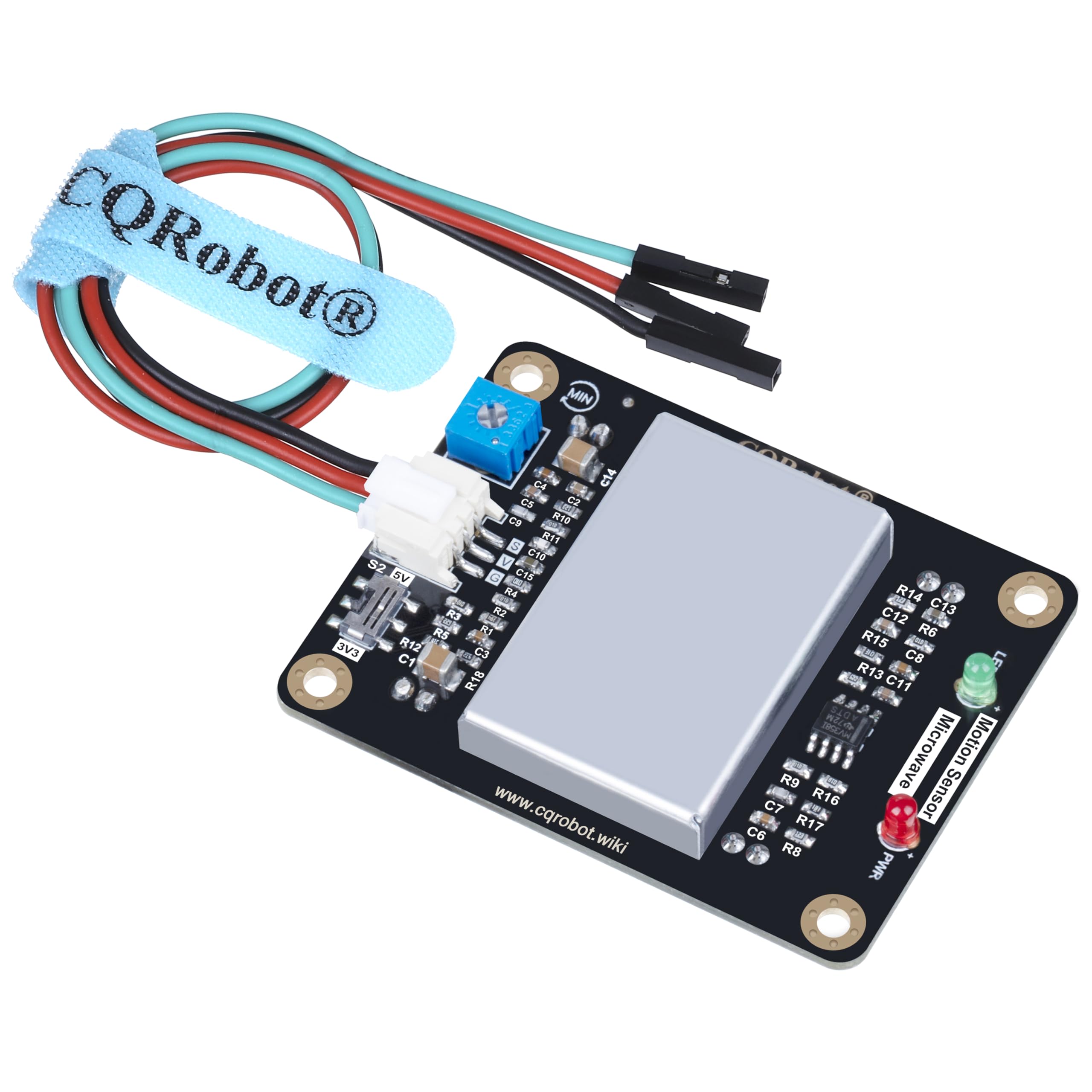 Buy 10525ghz Doppler Effect Microwave Motion Sensor Compatible With Raspberry Pi And Arduino