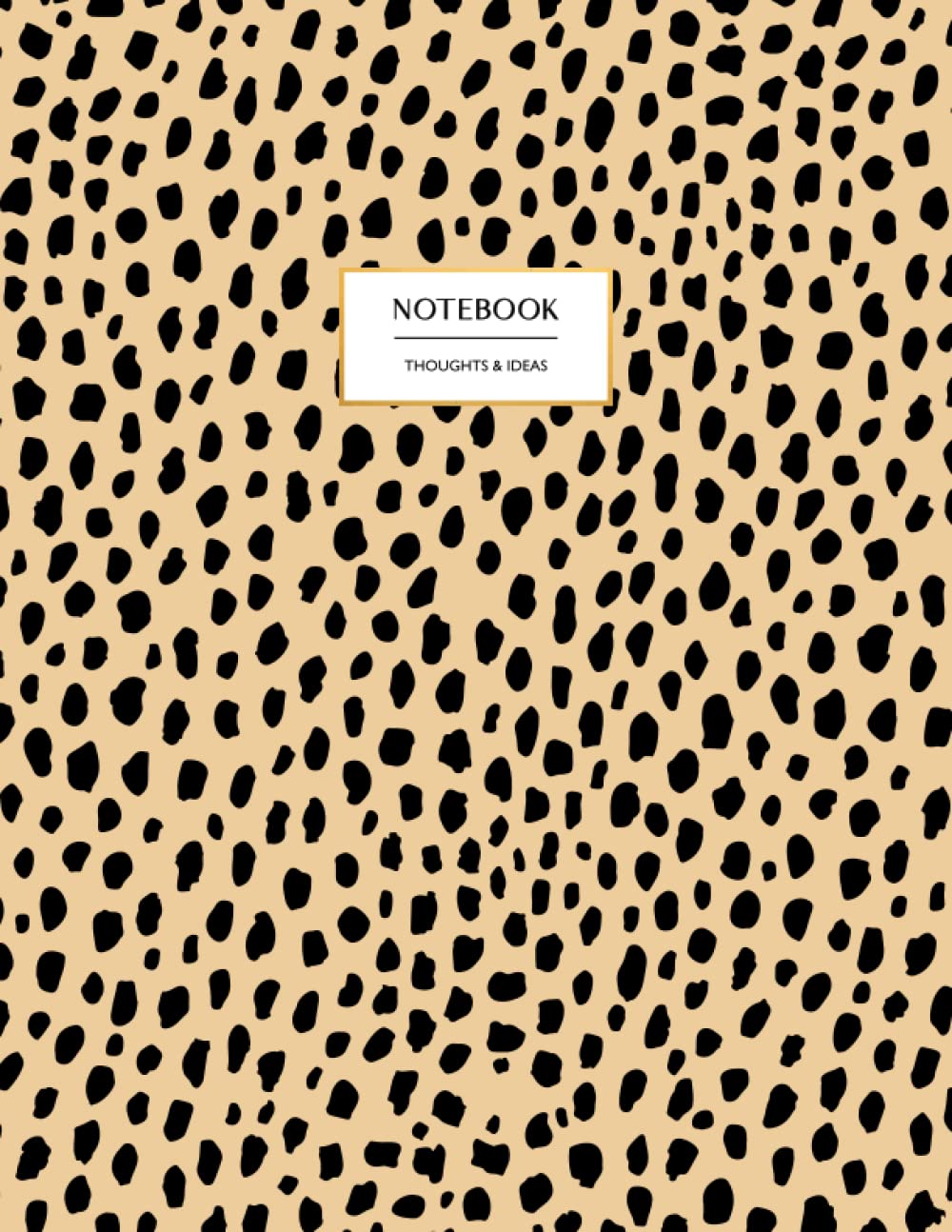 Amazon.com: Cheetah Notebook: Drawing Sketchbook, Preppy Notebook for ...