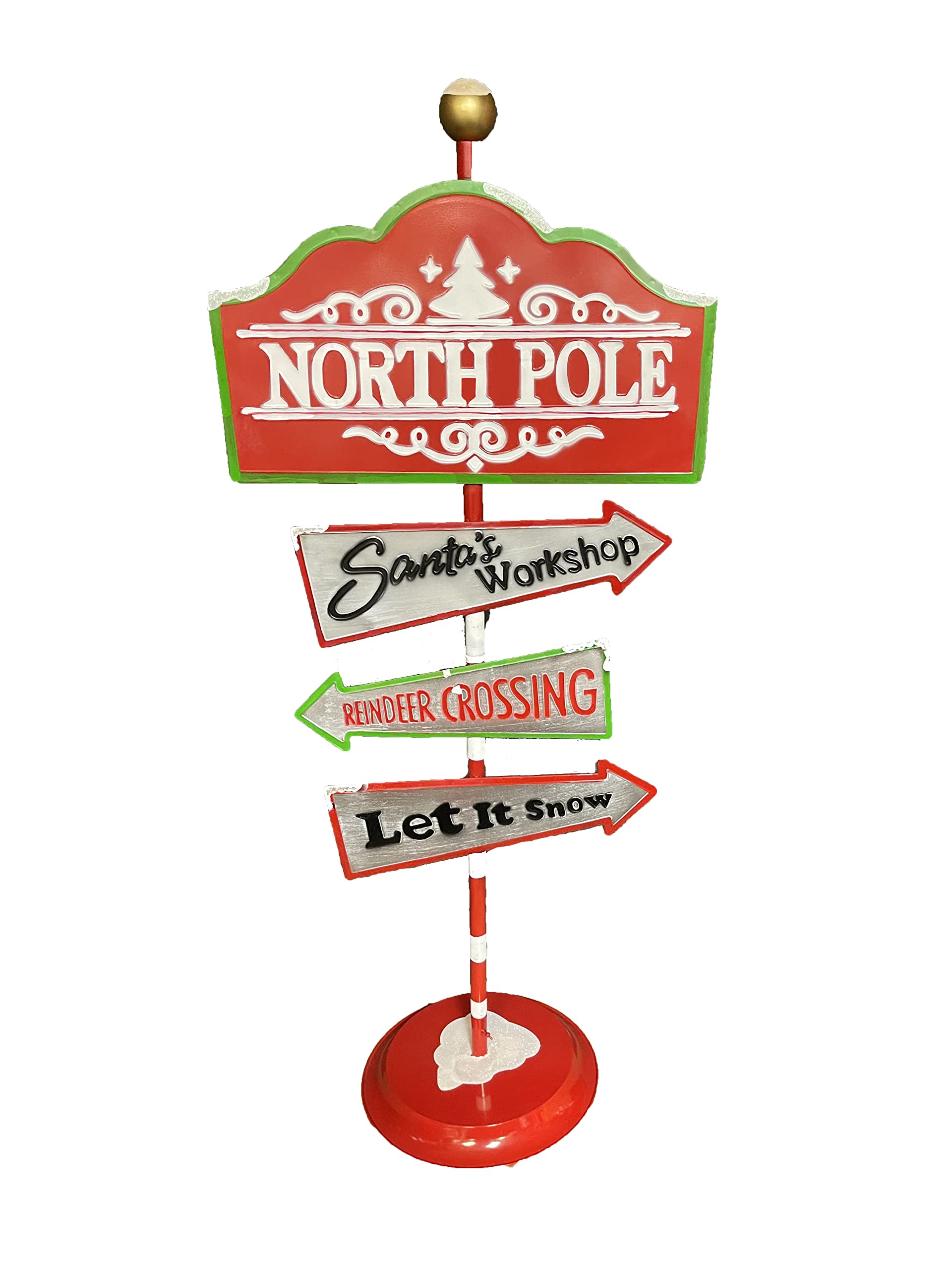 North Pole Sign Decoration