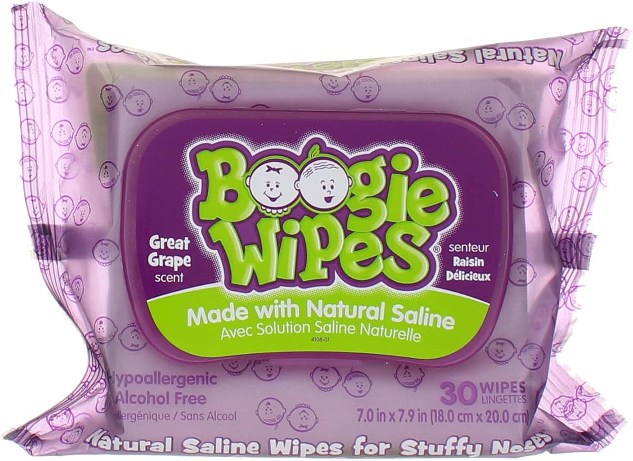 Amazon.com : Boogie Wipes, Wet Wipes for Baby and Kids, Nose, Face ...