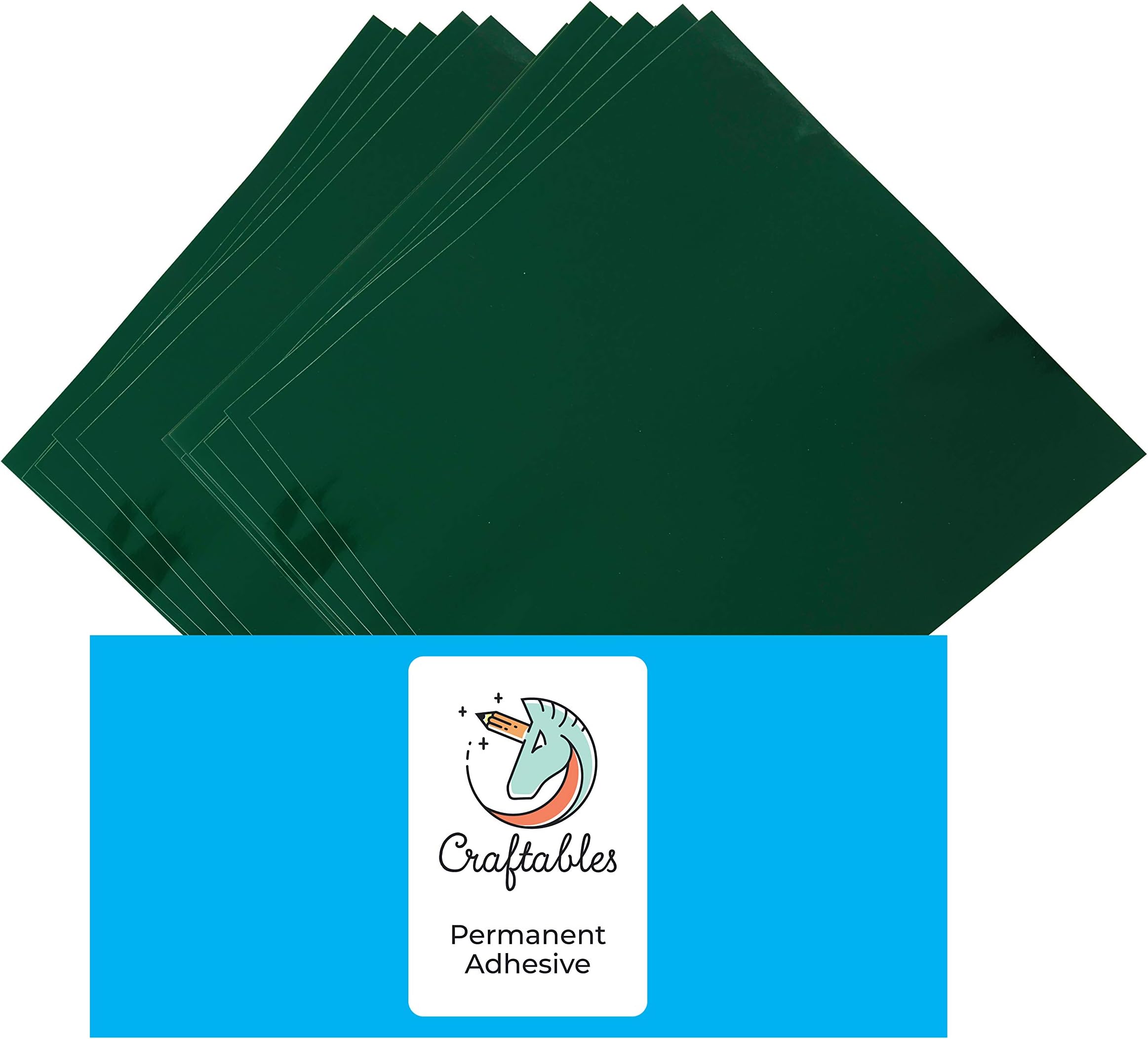 Amazon.com: ORACAL 651 Gloss Dark Green Adhesive Craft Vinyl for Cameo ...