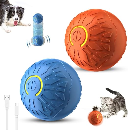 Pet Supplies : Shaky Ball Toy for Dogs, Automatic Interactive Dog Ball ...