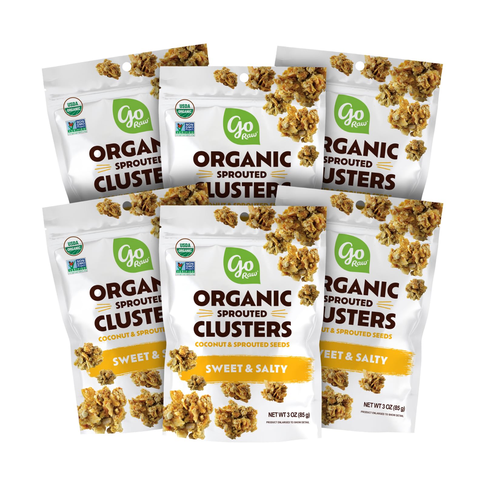 Amazon.com : Go Raw Sprouted Organic Clusters, Coconut & Sprouted Seeds ...