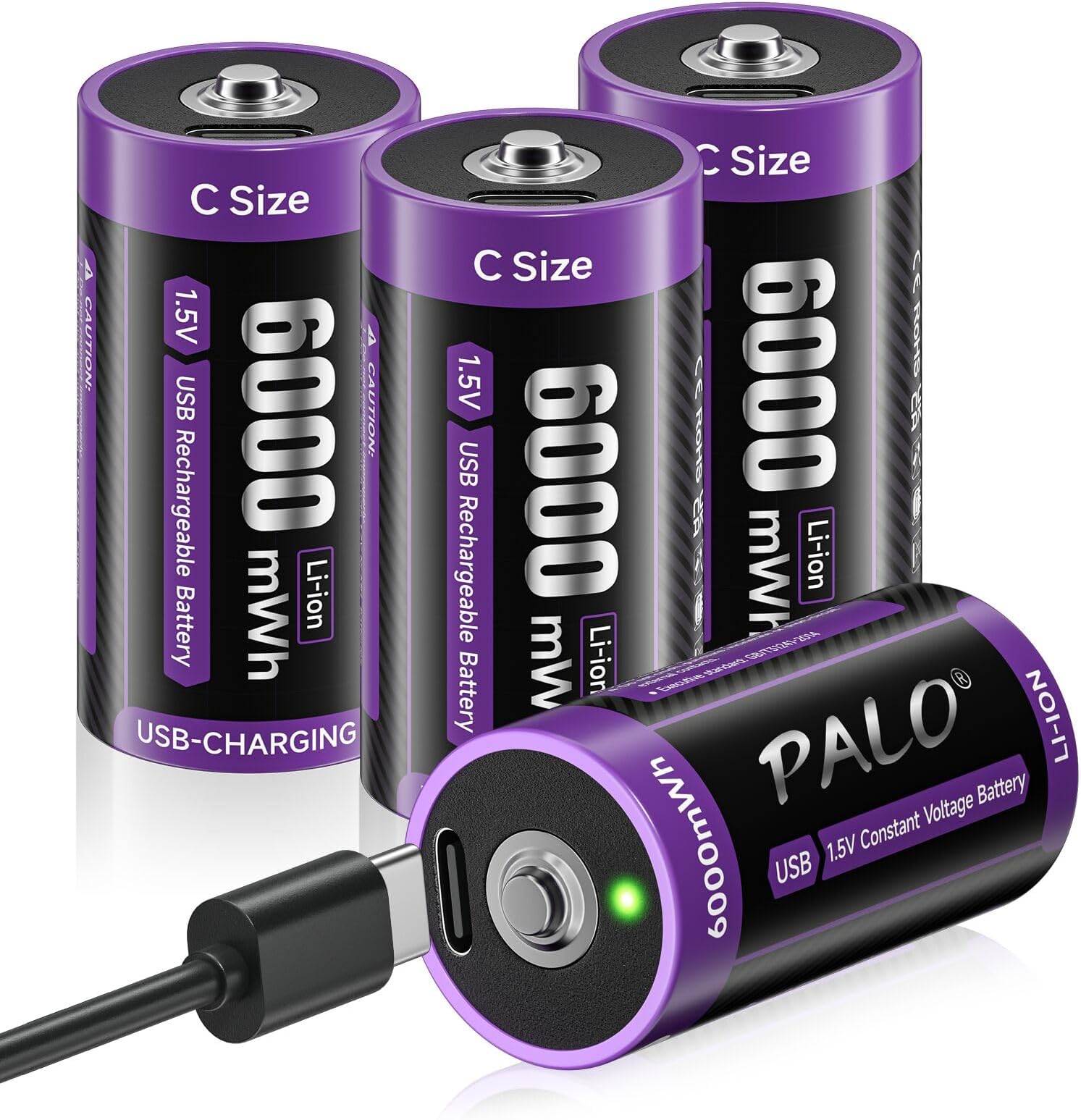 Spannende Batterie Typ C Fotosnie1590