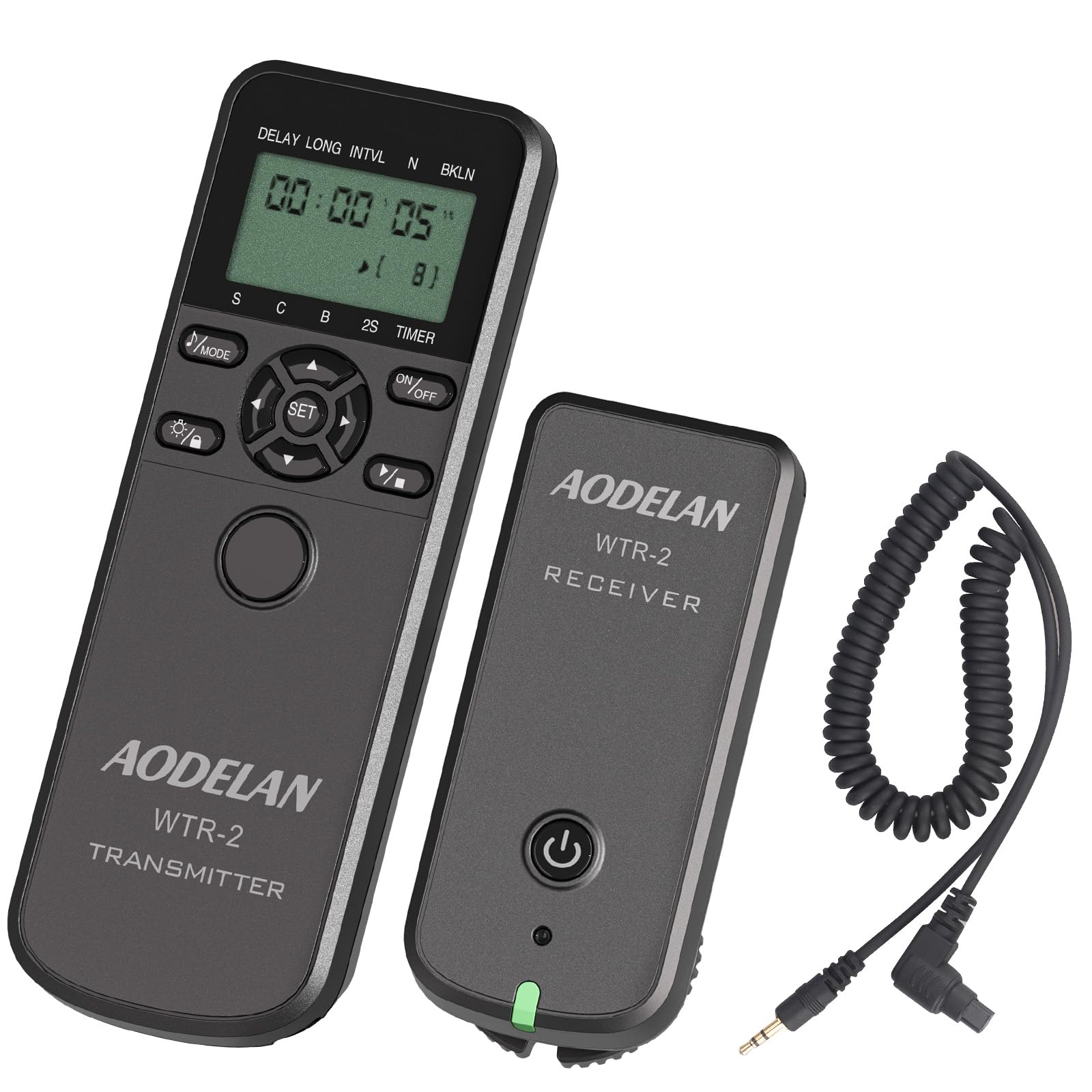 AODELAN Remote Release, Camera Wireless Shutter Release Timer Remote Control for Canon EOS R3 ...
