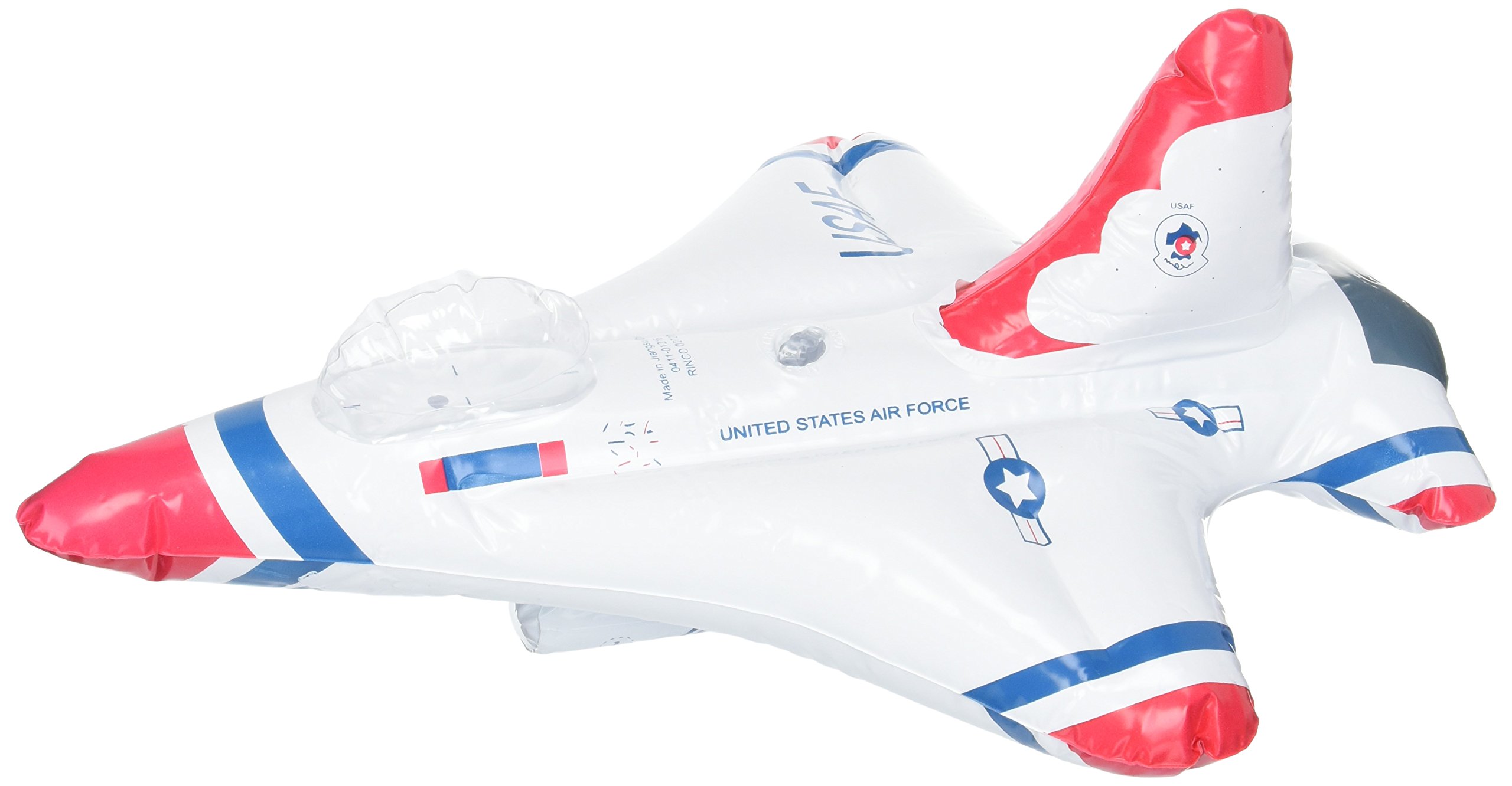 Amazon.com: Inflatable Thunderbird Jet (Red/White/Blue) Party Accessory ...