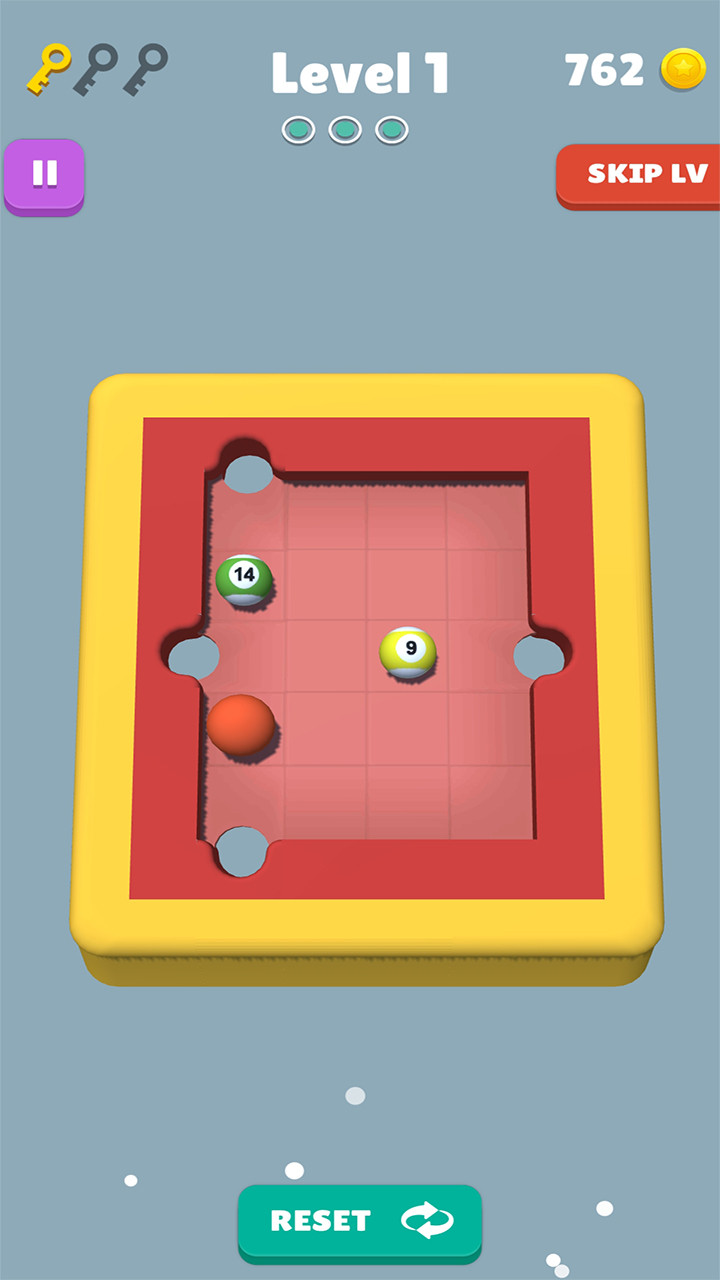 Flick The Ball Billiard Game - 8 Pool Puzzle Billiard Game - App on ...