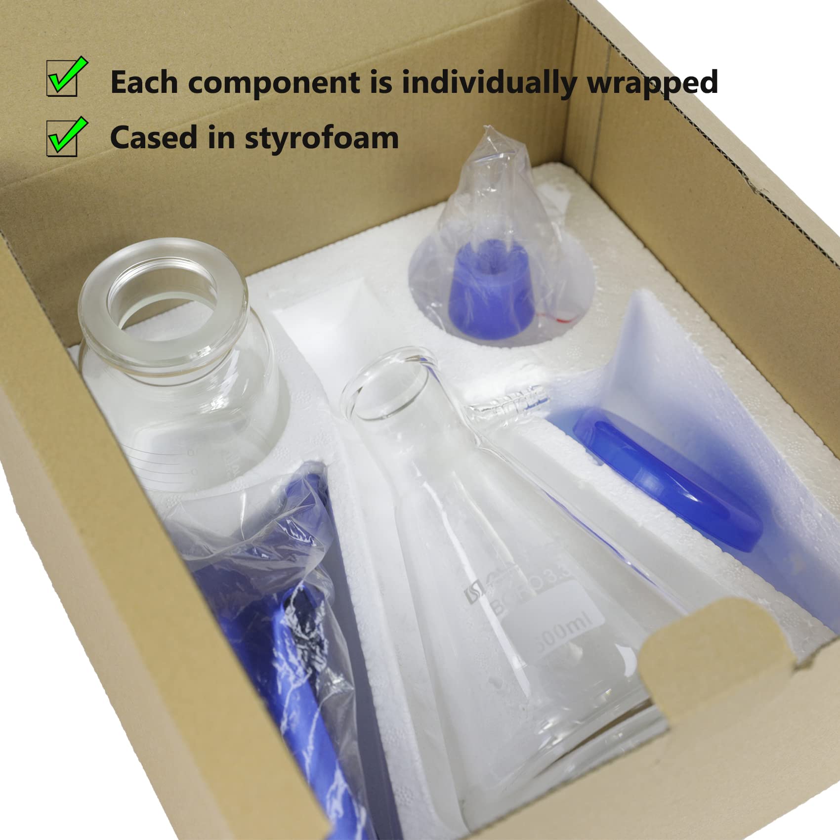 Snapklik.com : Glass Solvent Filter, Vacuum Unit Filter Funnel Flask ...