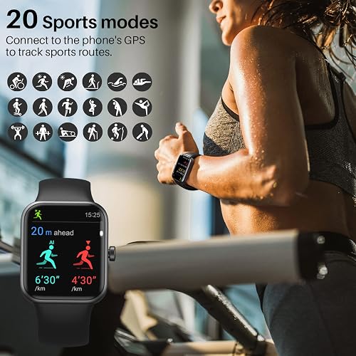 TOZO S2 – Reloj inteligente de 173 pulgadas con Alexa integrado monitor ...