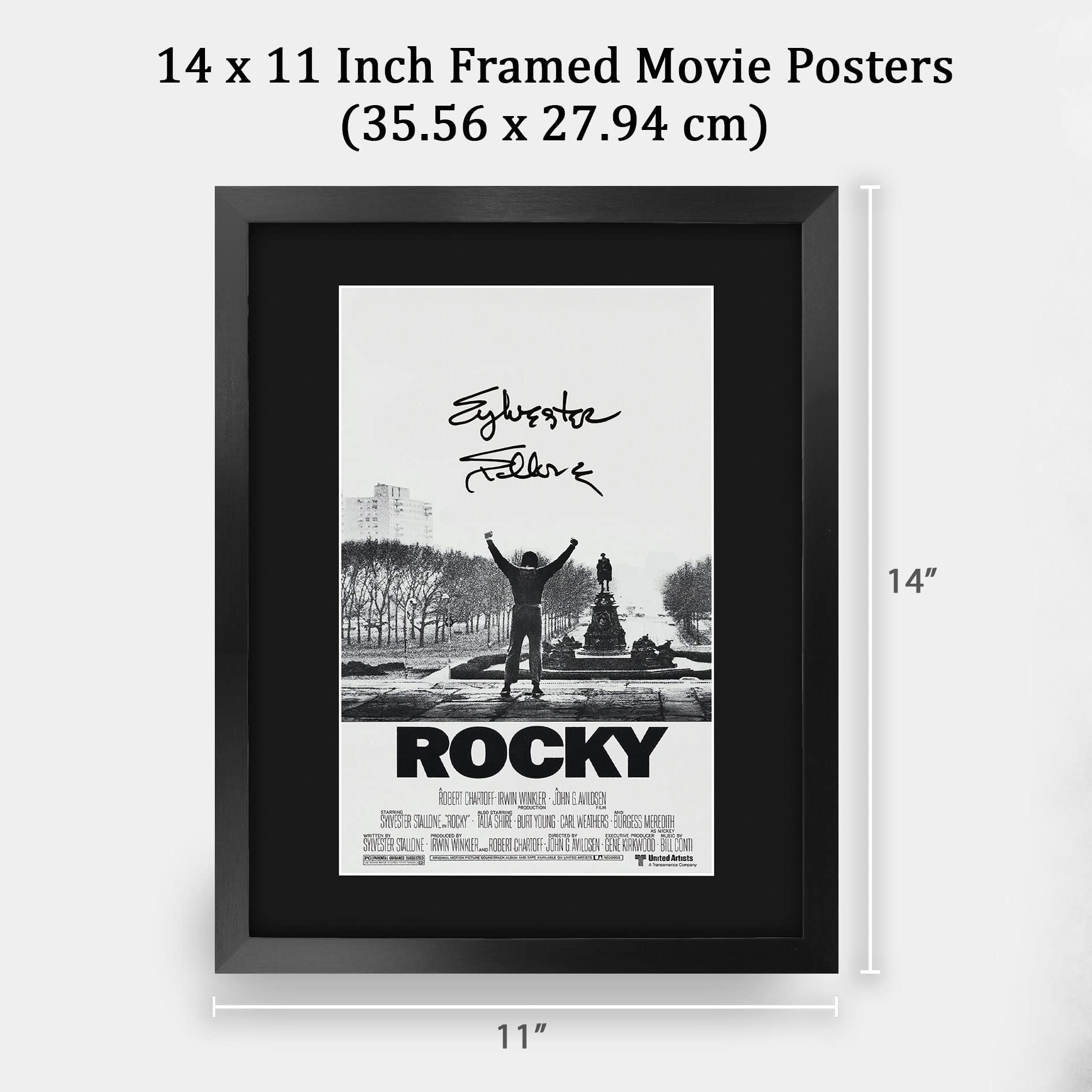 Framed Rocky Poster