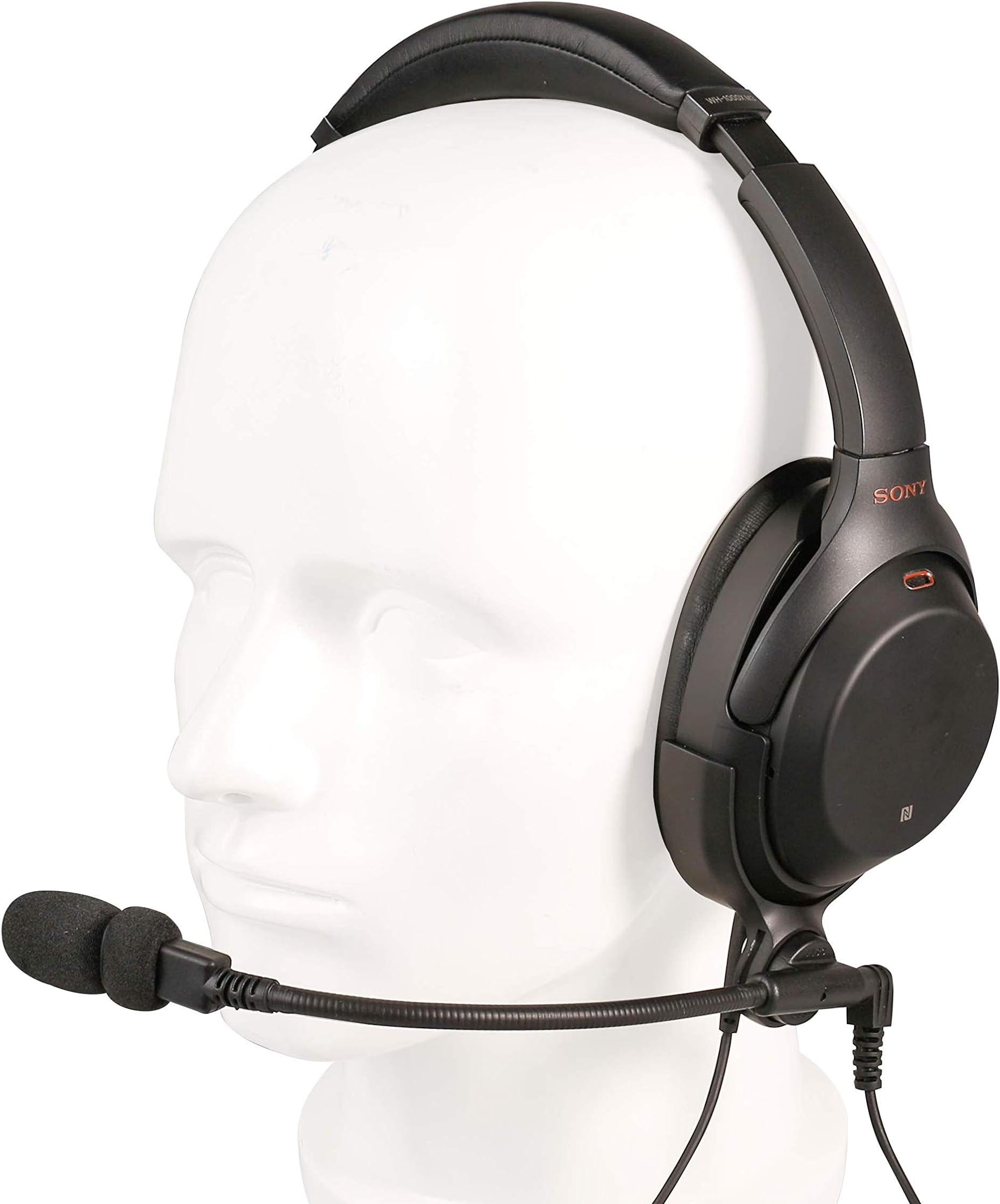 Amazon.com: Crystal Mic Pro XS Aviation Microphone Attachment for Noise ...