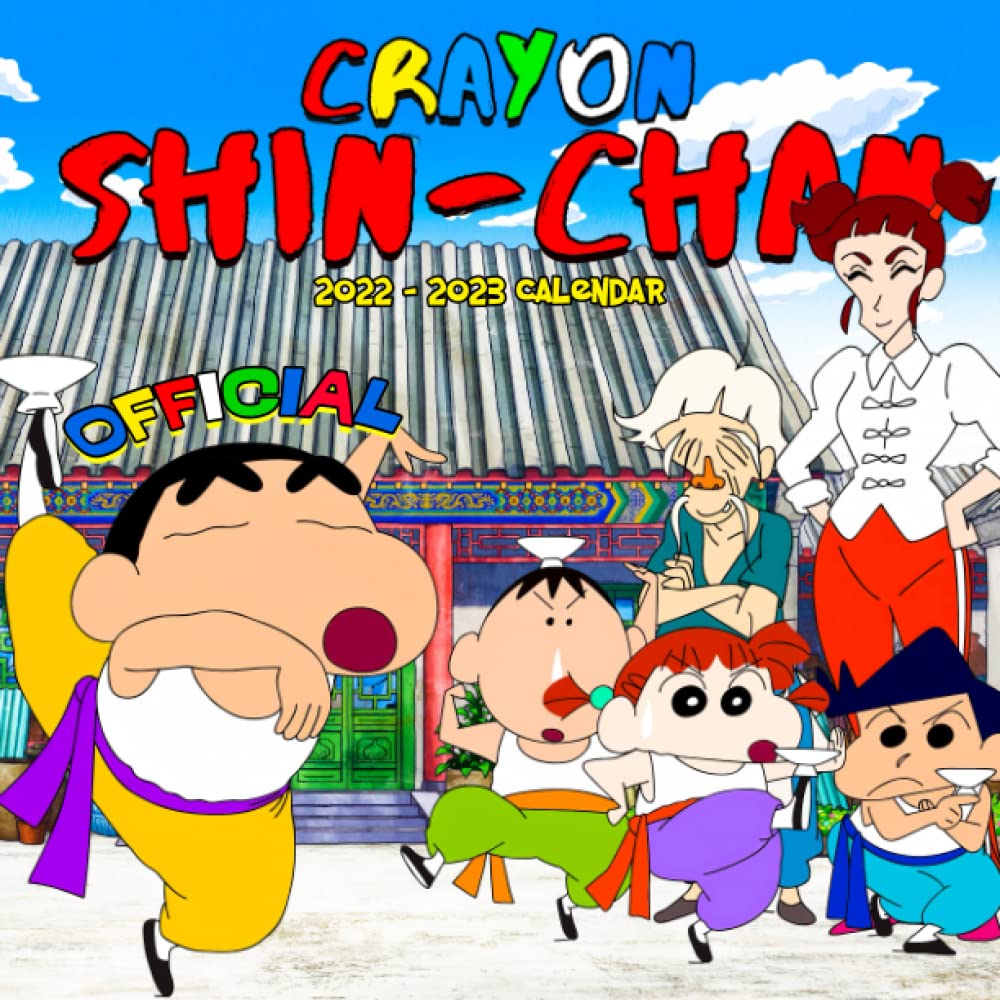 Buy Crayon Shin-Chan 2022: Anime-Manga OFFICIAL 2022 -Crayon Shin-Chan ...