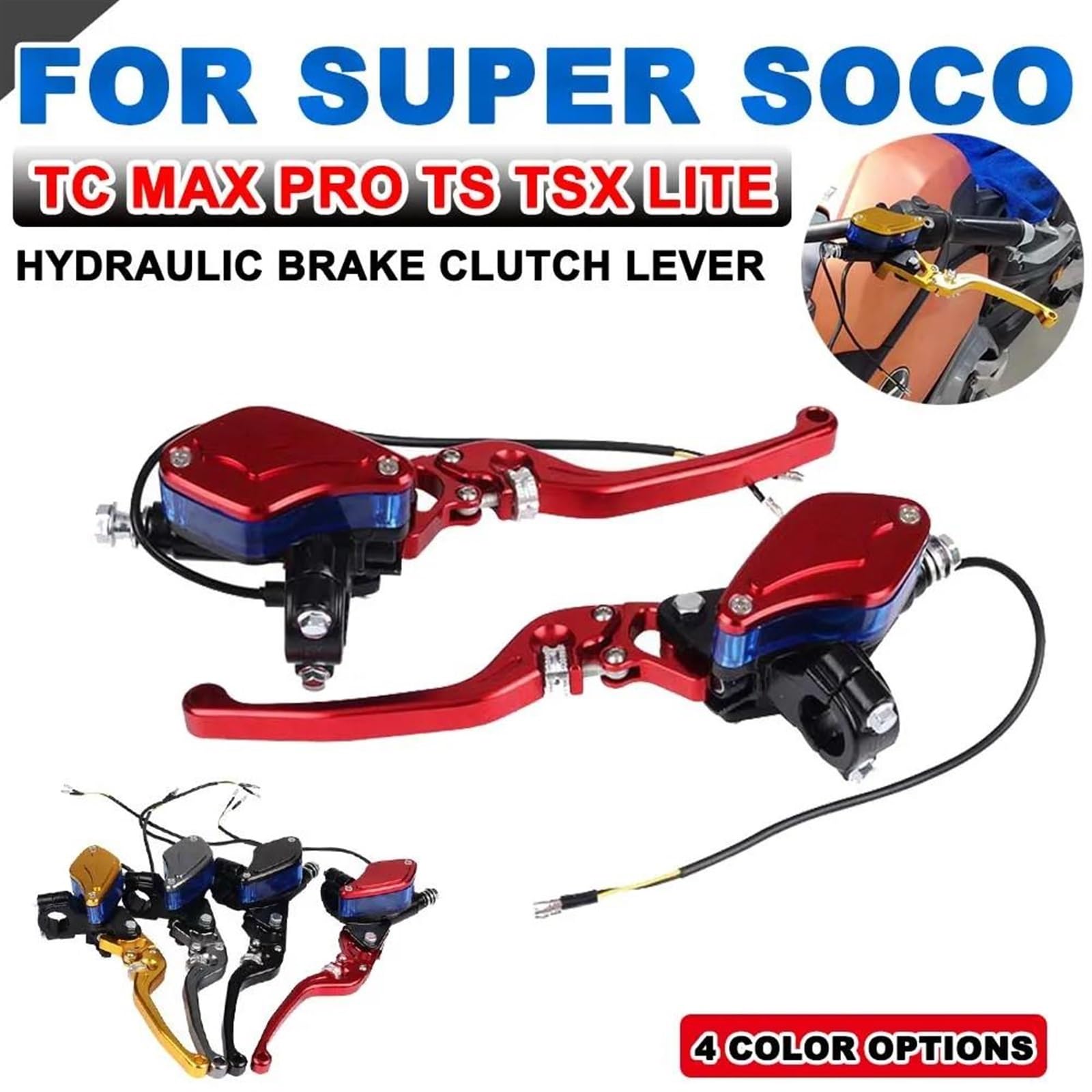 Motorcycle Upgrade Levers Adjustable Motorcycle Clutch & Brake Levers ...