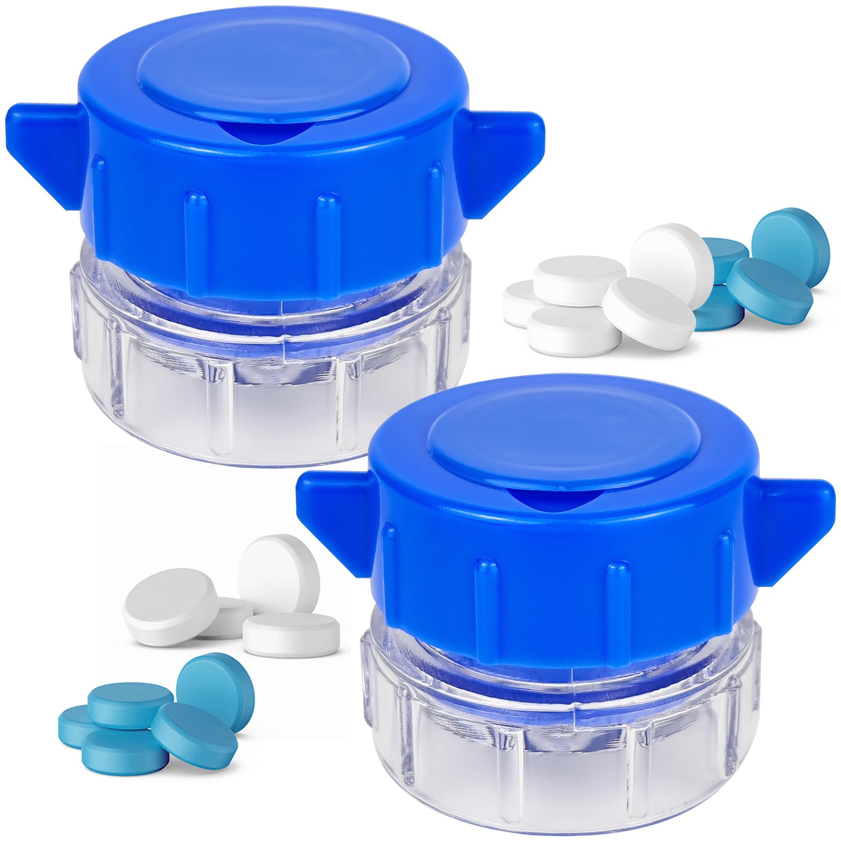 2 Pack Pill Crusher for Tablets, Professional Pill Grinder for Tablets ...