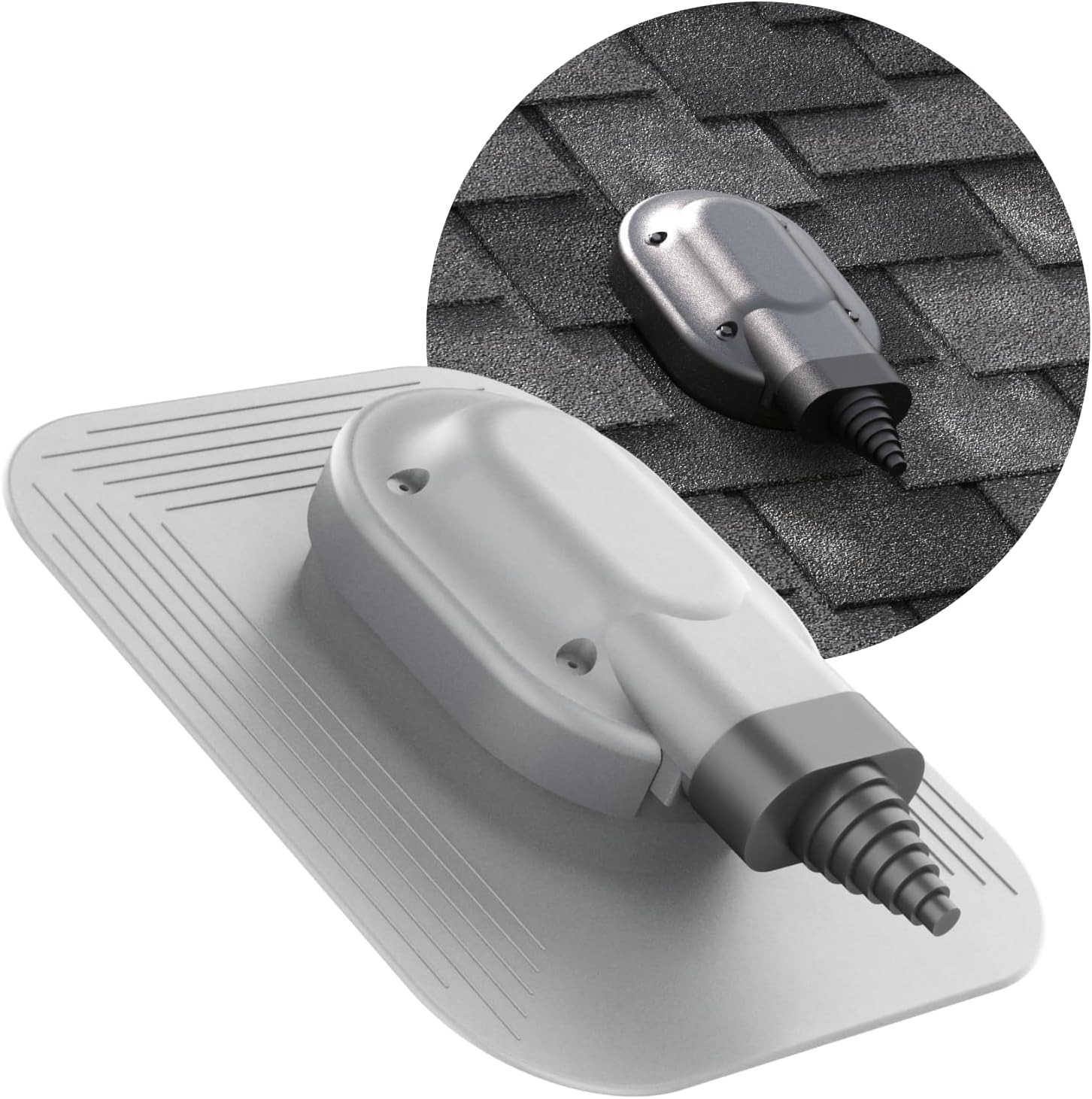 ROOF Penetration for Cables/for: Shingle, Slate roof/Color: Grey ...