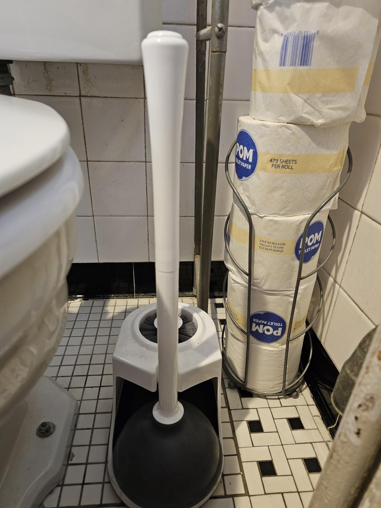 $4/mo - Finance LOVLOY Toilet Plunger and Brush, Bowl Brush and Heavy ...