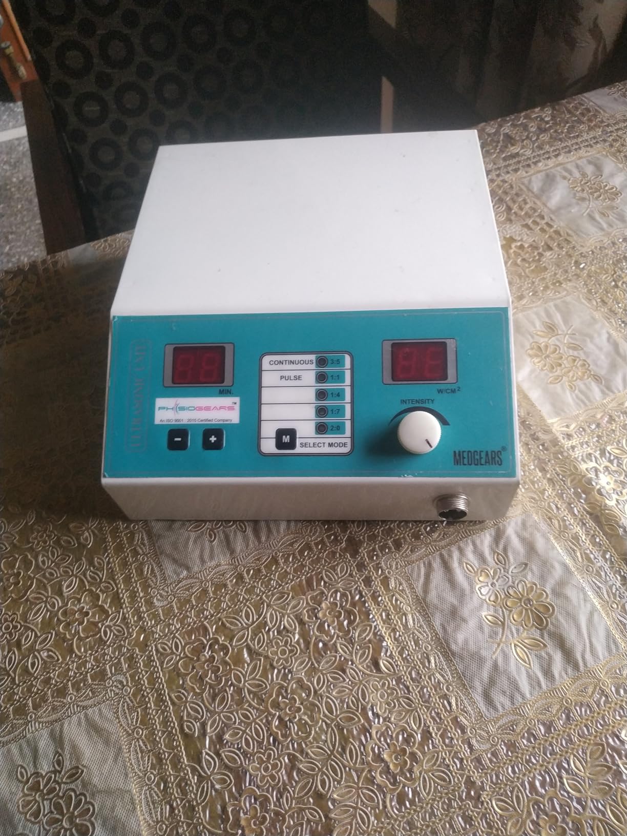 Physiogears Digital Unit Ultrasound Physiotherapy Machine For Pain ...