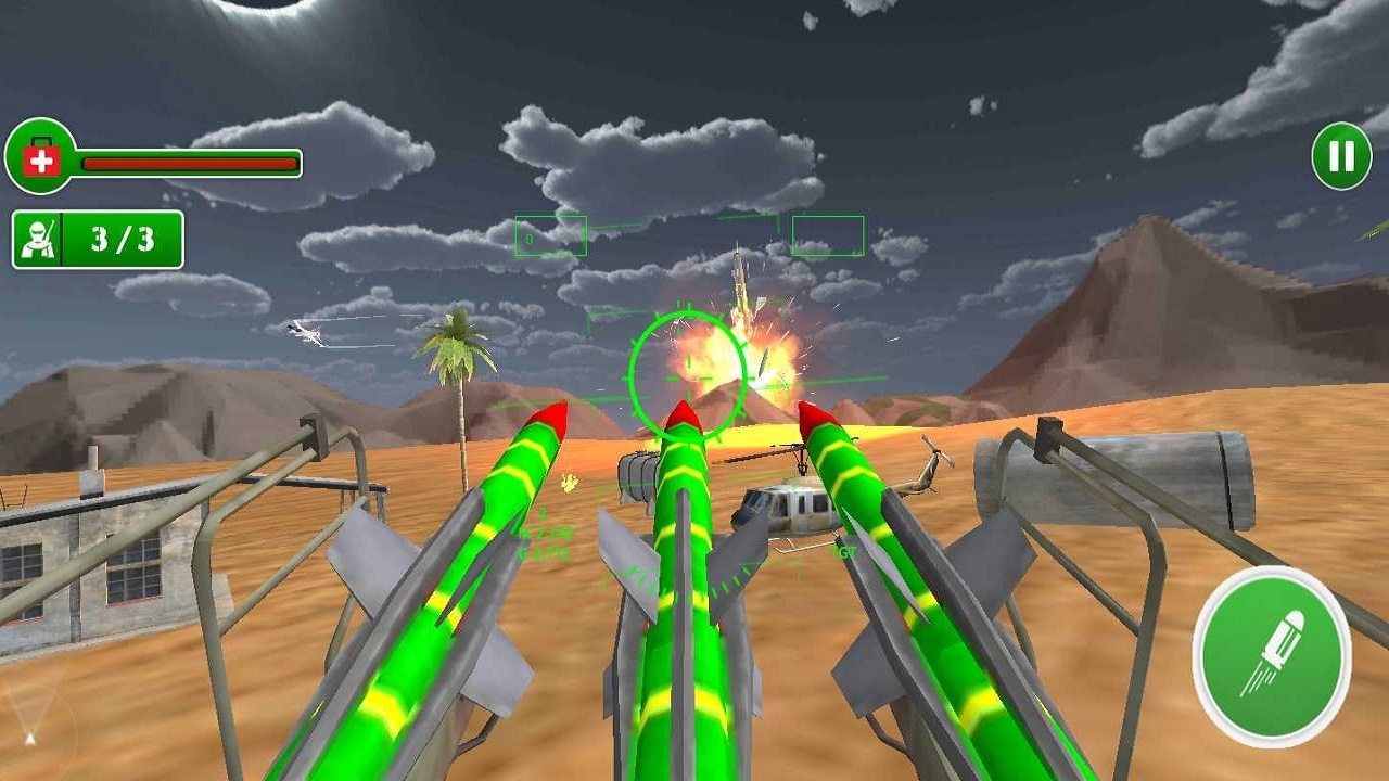 Anti Aircraft Missile Shooting || Destruction War Games - App on the ...