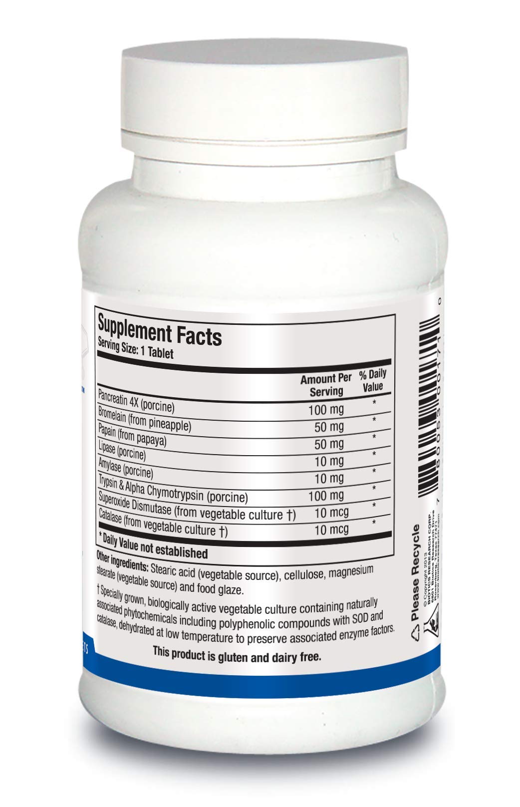 Snapklik.com : Biotics Research Intenzyme Forte Proteolytic Pancreatic ...