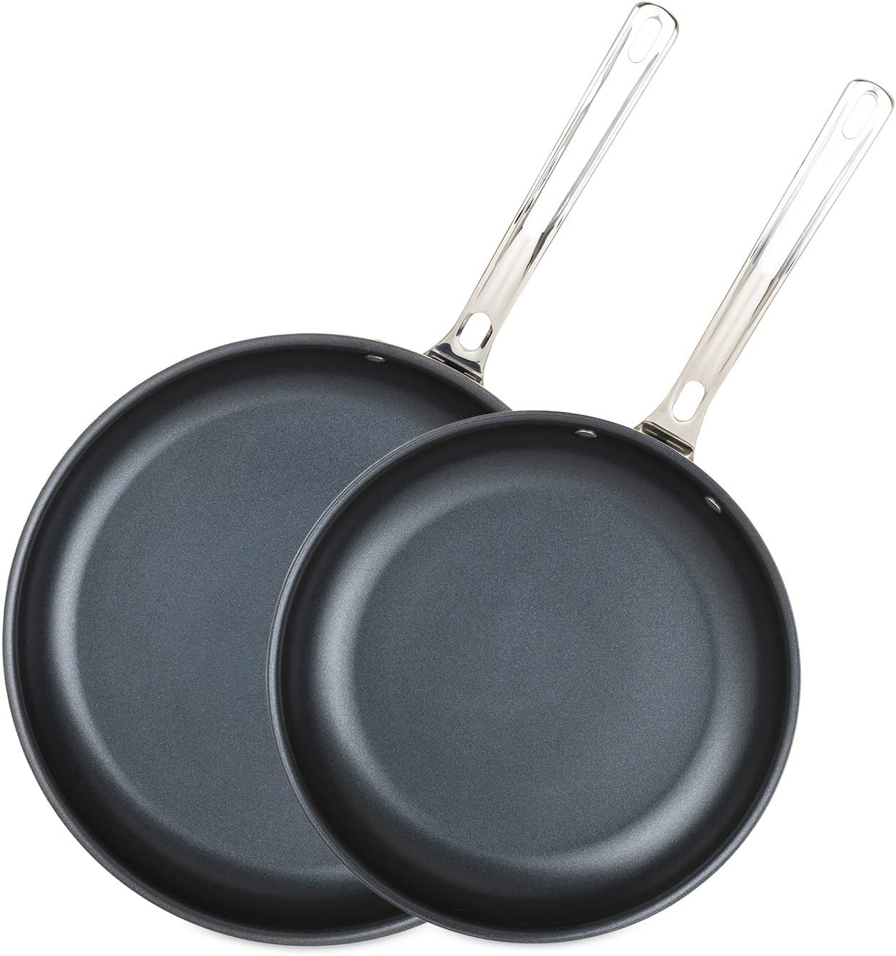 Amazon.com: Viking Hard Anodized Nonstick 3 Piece Skillet Fry Pan Set ...