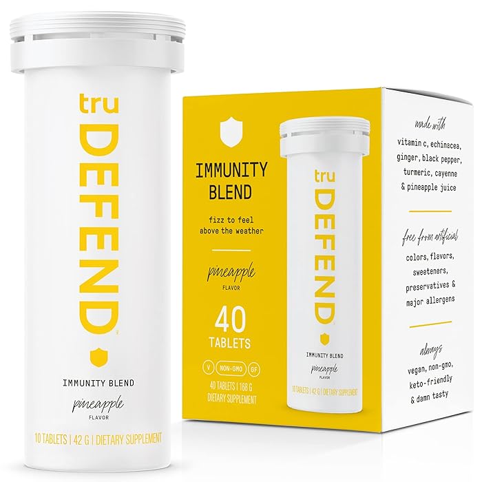 Buy Tru Defend Vitamin C Electrolyte Tablets (10 Count, 4-Pack ...