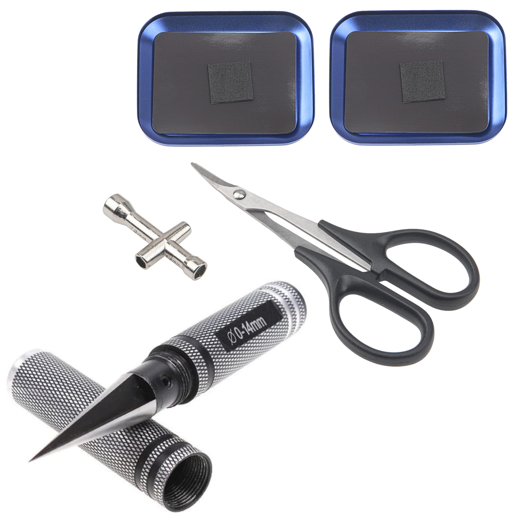 Amazon.com: 0-14mm Aluminum Alloy Expanding Hole Puncher Opener Reamer ...