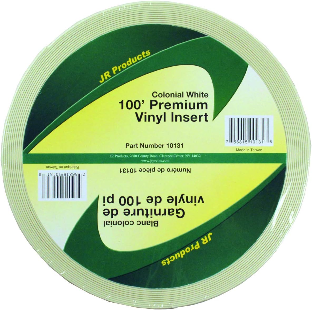 Amazon.com: JR Products 10061 Premium Vinyl Insert - Black, 1" x 50 ...