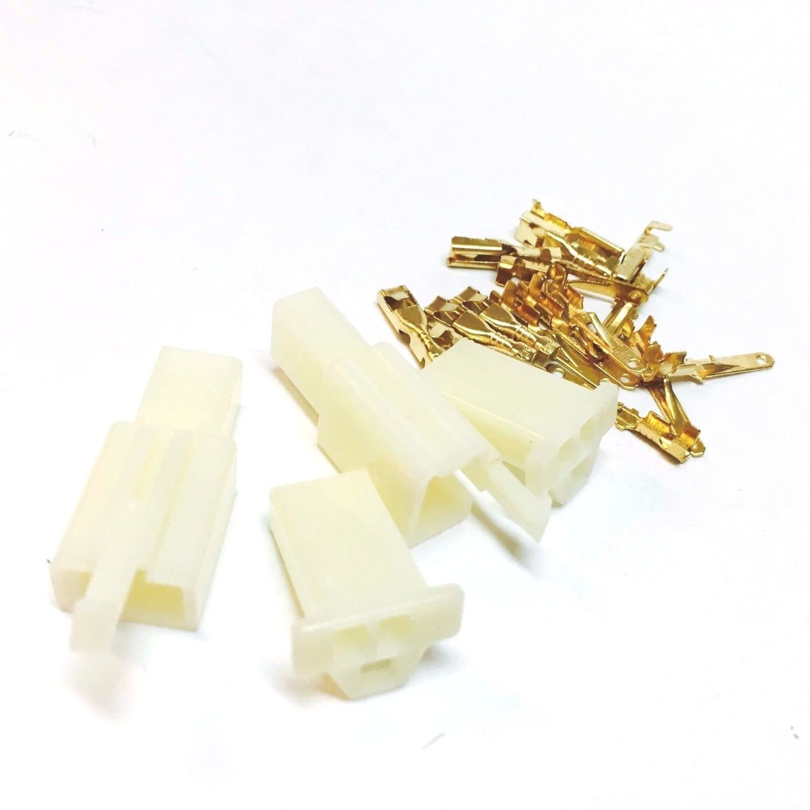 Amazon.com: 2 Wire Electrical Connector Repair Kit Motorcycle Dirt Bike ...