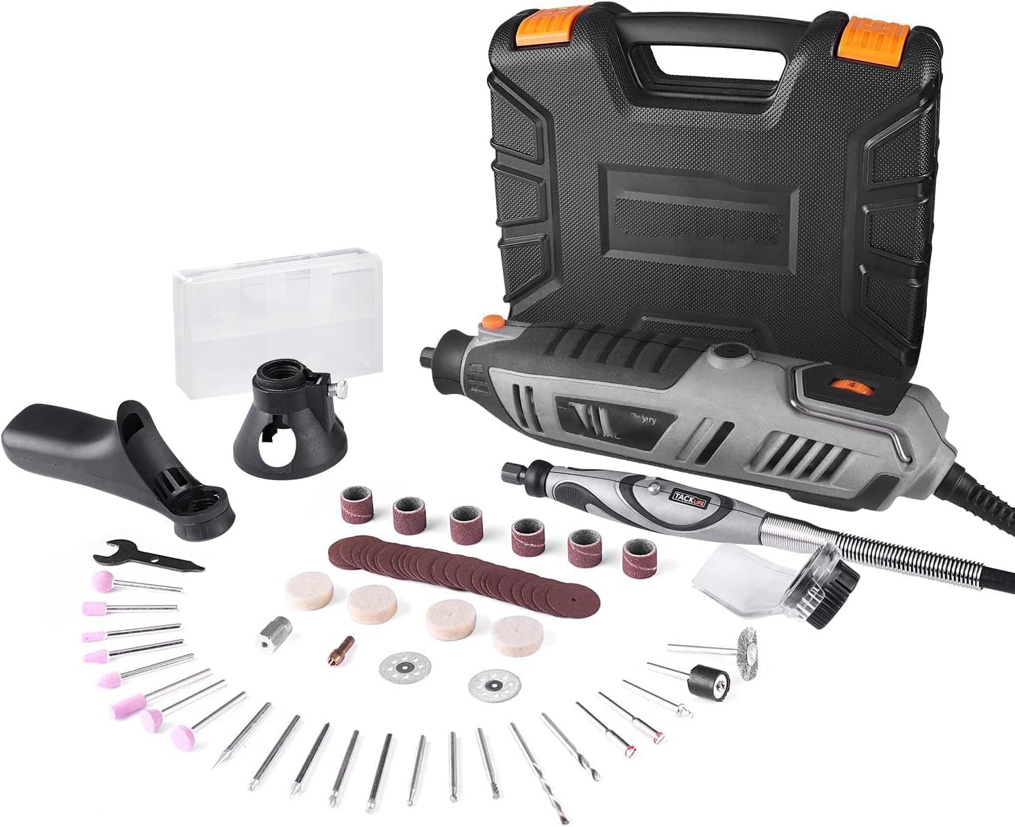 Rotary Tool 200W Variable Speed with 170 Accessories-RTD37AC - Amazon.com