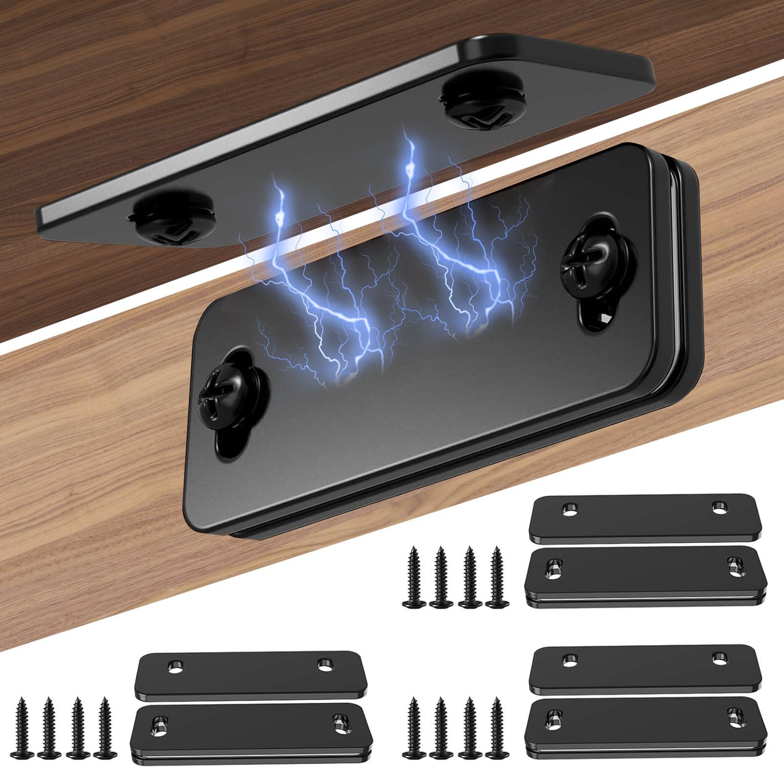 Ultra Thin Cabinet Magnets Door Catch, Adhesive Drawer Latch,Cabinet ...
